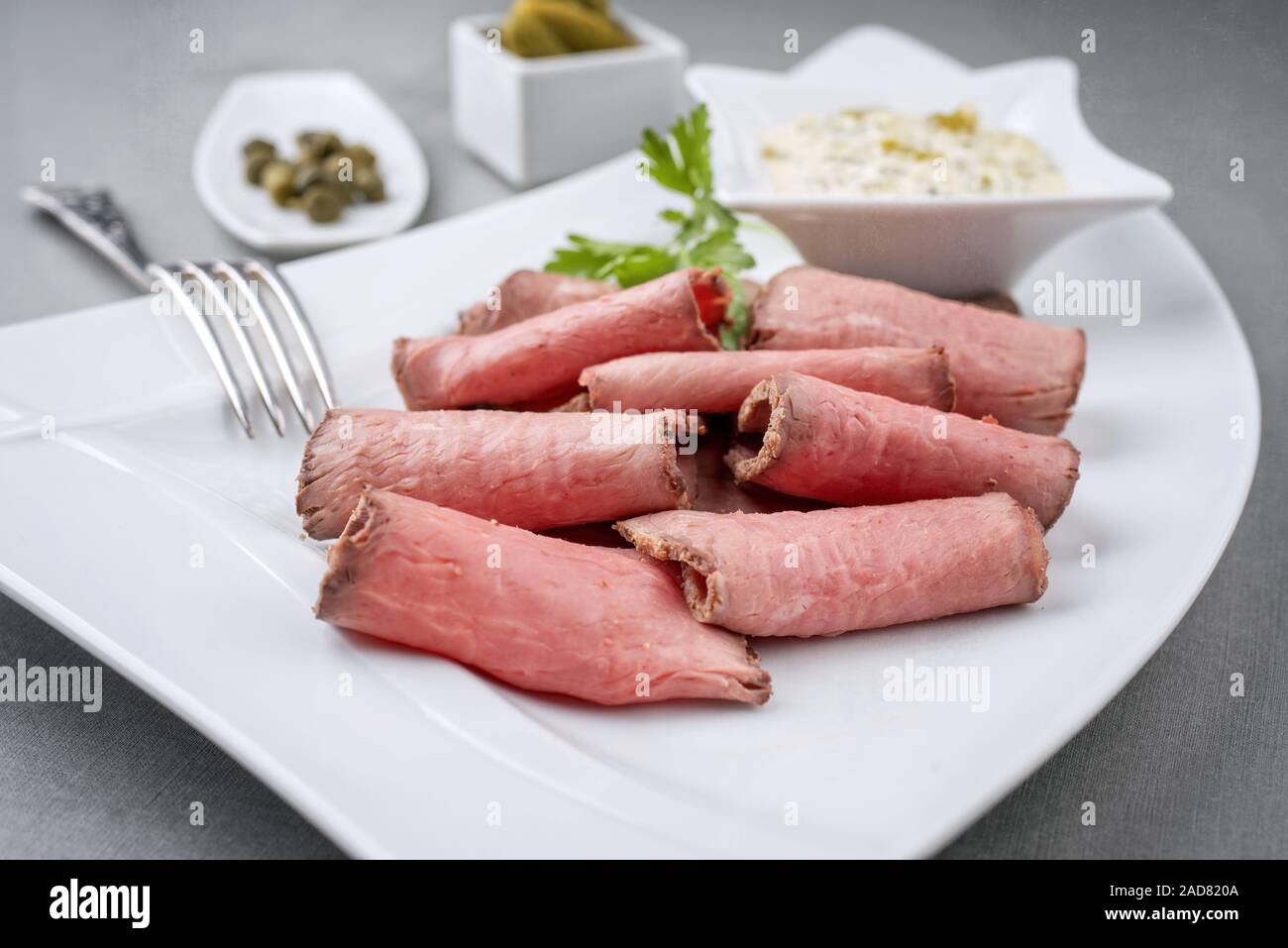 Precooked meats hi-res stock photography and images - Alamy
