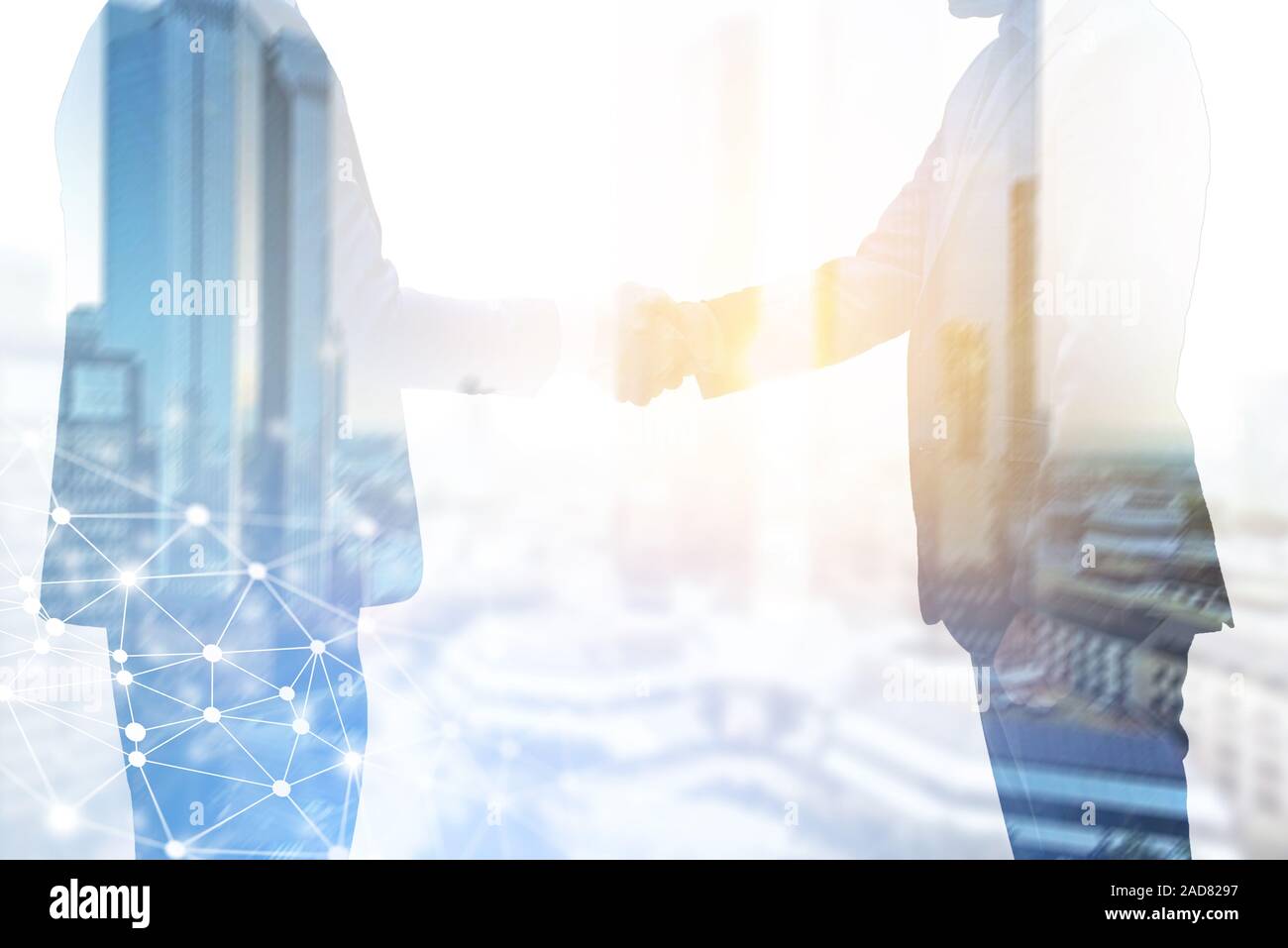 Business partners handshake Stock Photo - Alamy