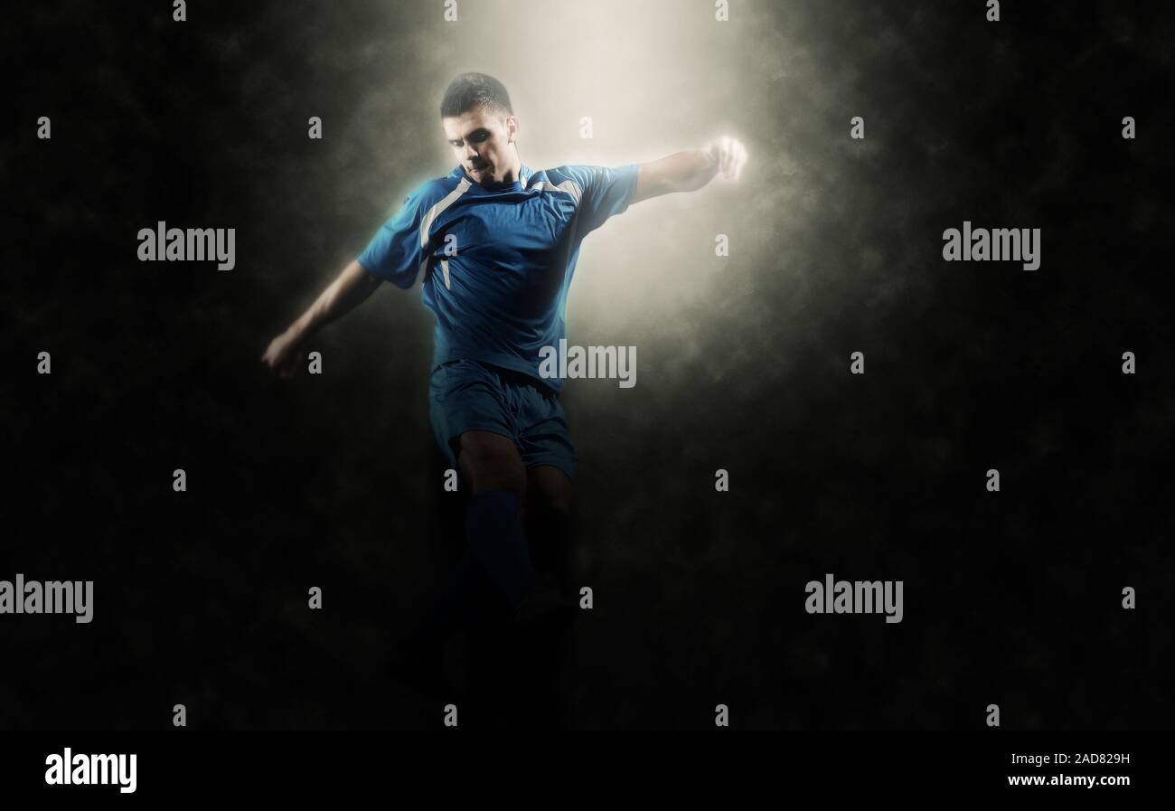 Handsome soccer player hi-res stock photography and images - Alamy