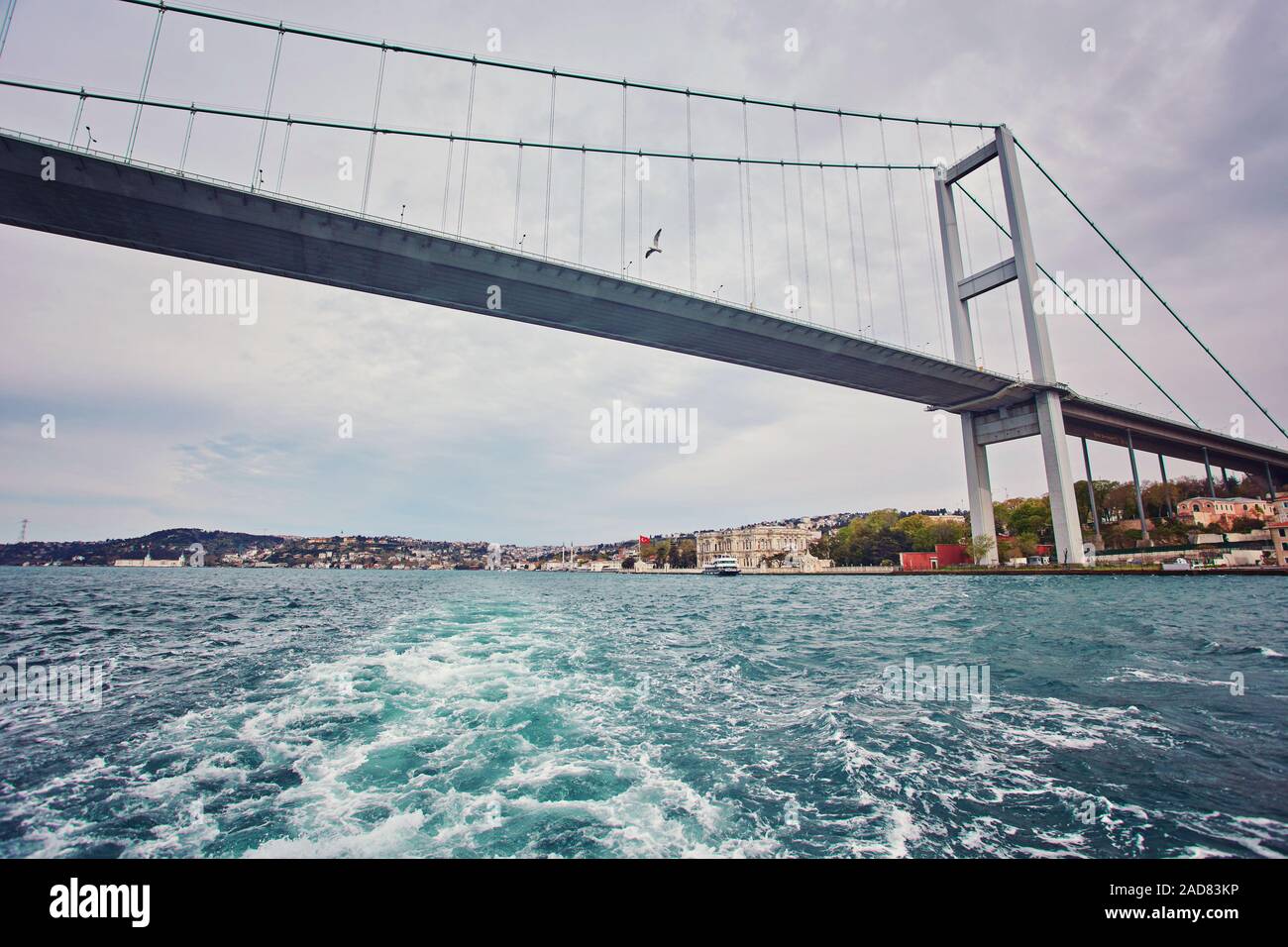 The Bosphorus Bridge connecting Europe and Asia Stock Photo - Alamy