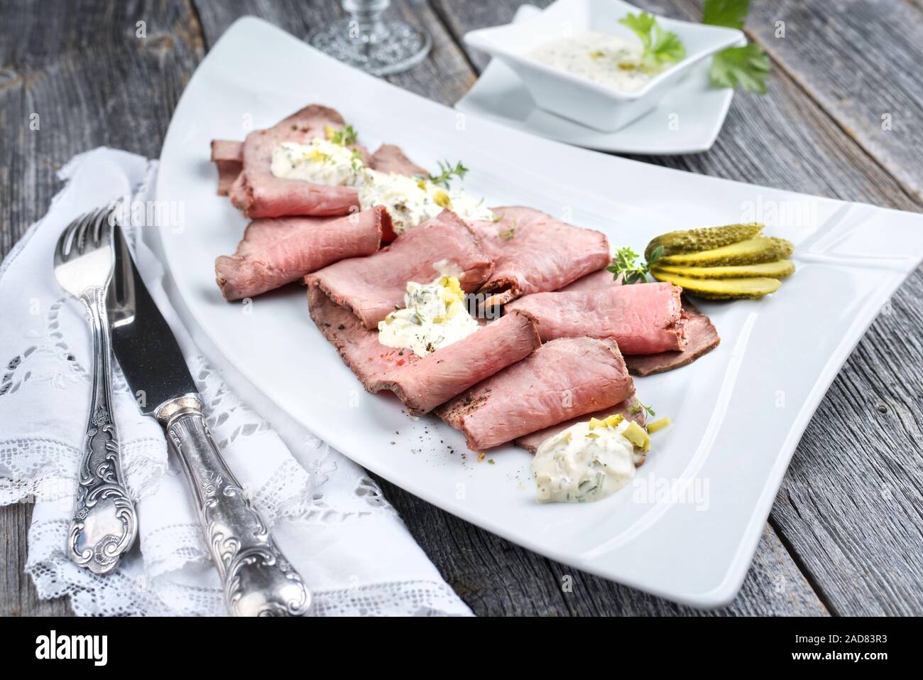 Beef cold cuts hi-res stock photography and images - Alamy