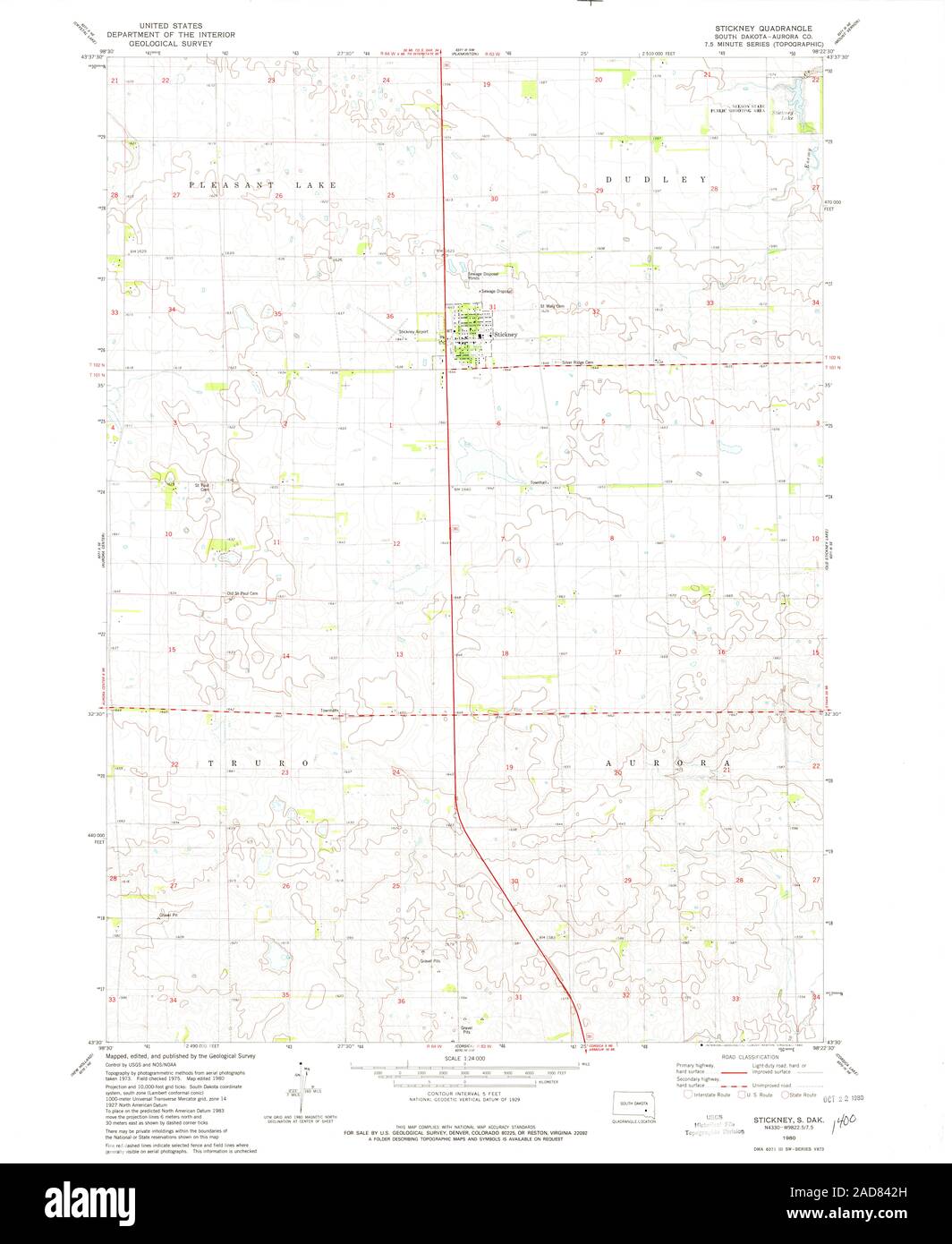 Map of stickney hi-res stock photography and images - Alamy