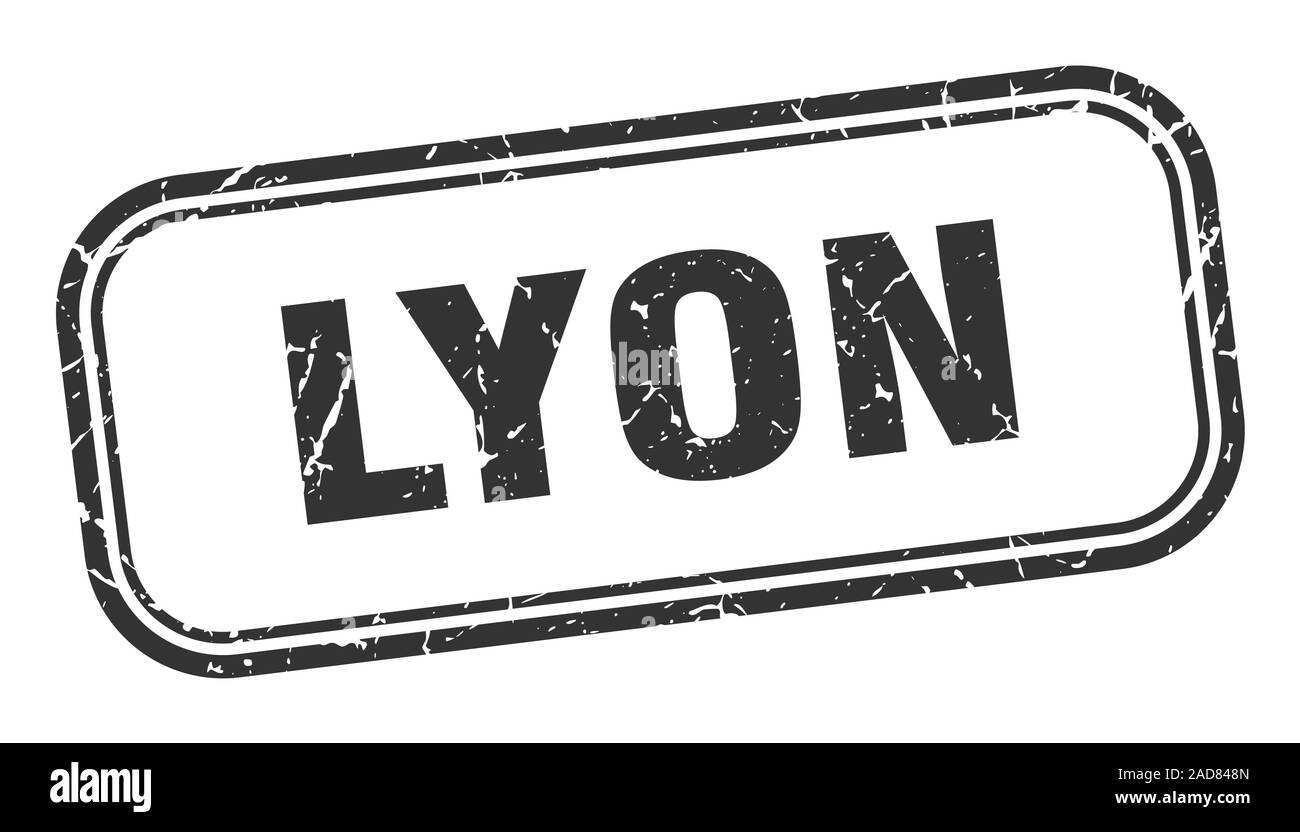 Lyon stamp Black and White Stock Photos & Images - Alamy