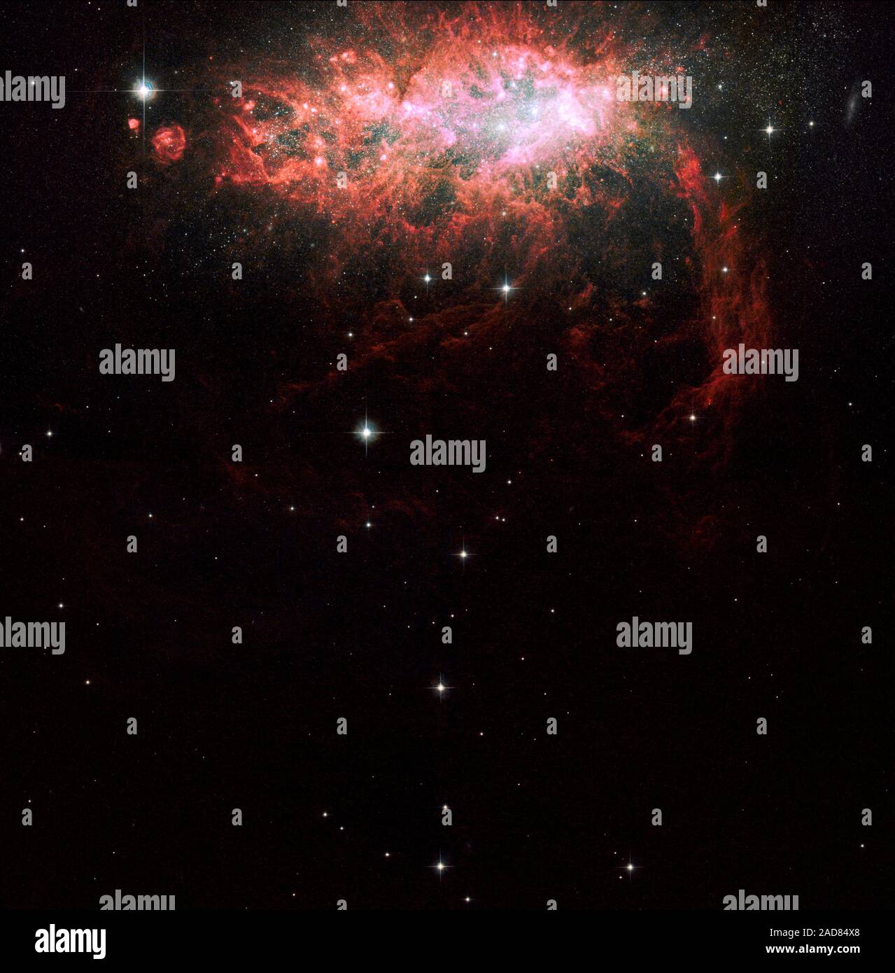 NASA's Hubble Space Telescope has imaged one of the most active ...