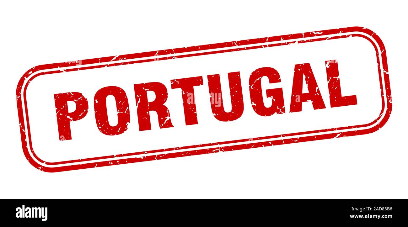 Portugal stamp. Portugal red grunge isolated sign Stock Vector Image ...