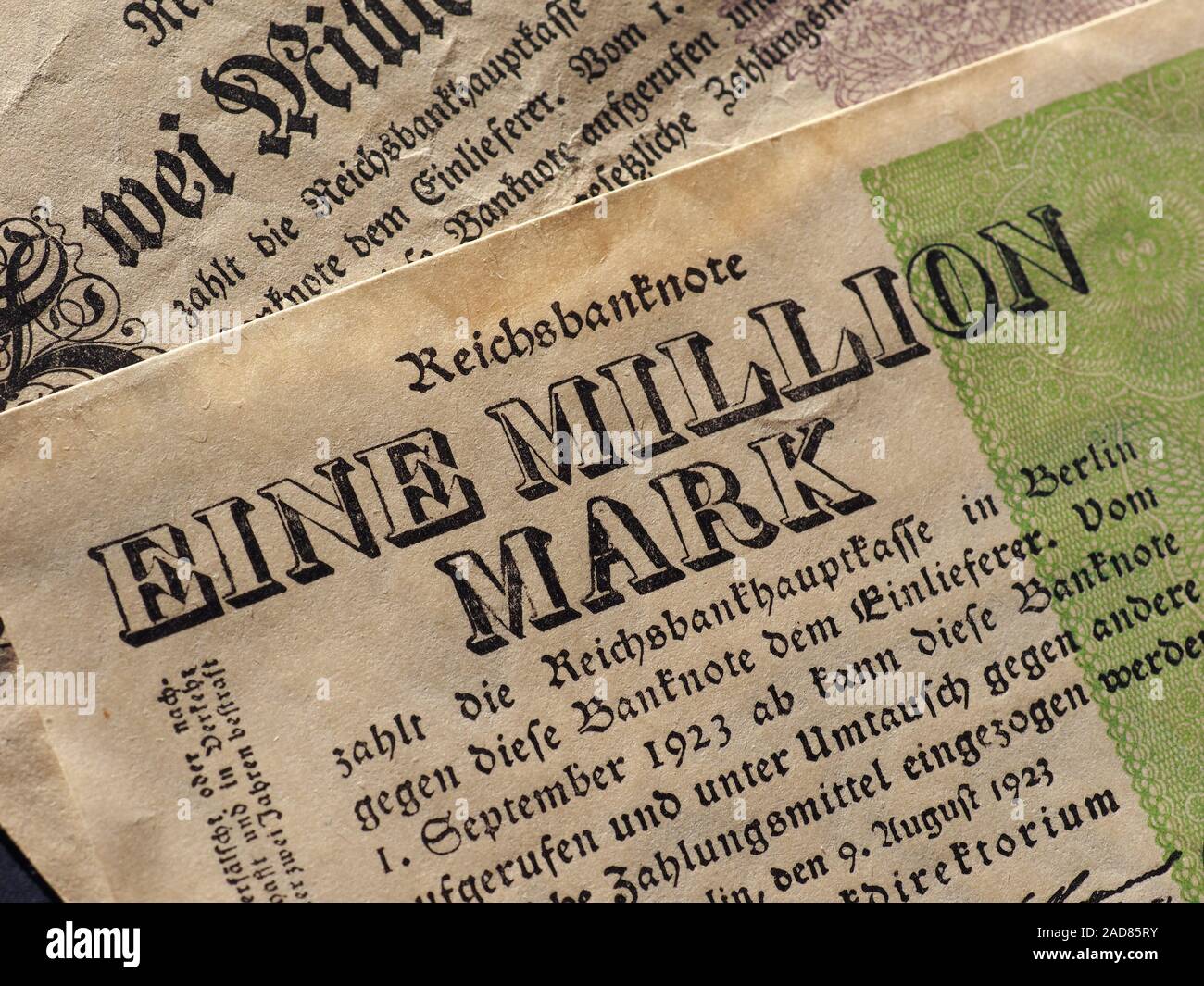 Eine million mark hi-res stock photography and images - Alamy