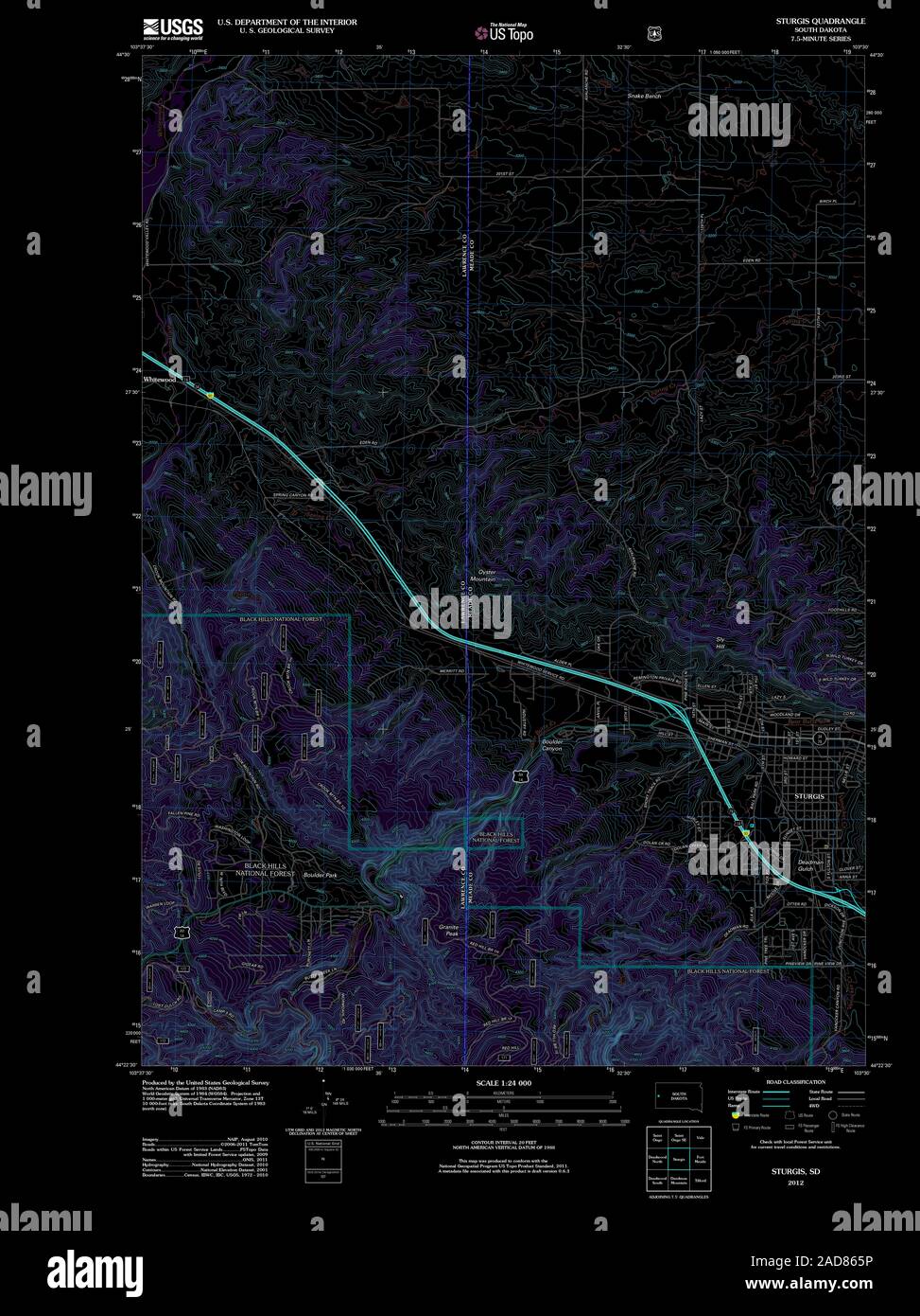 Historical sturgis south dakota hi-res stock photography and images - Alamy