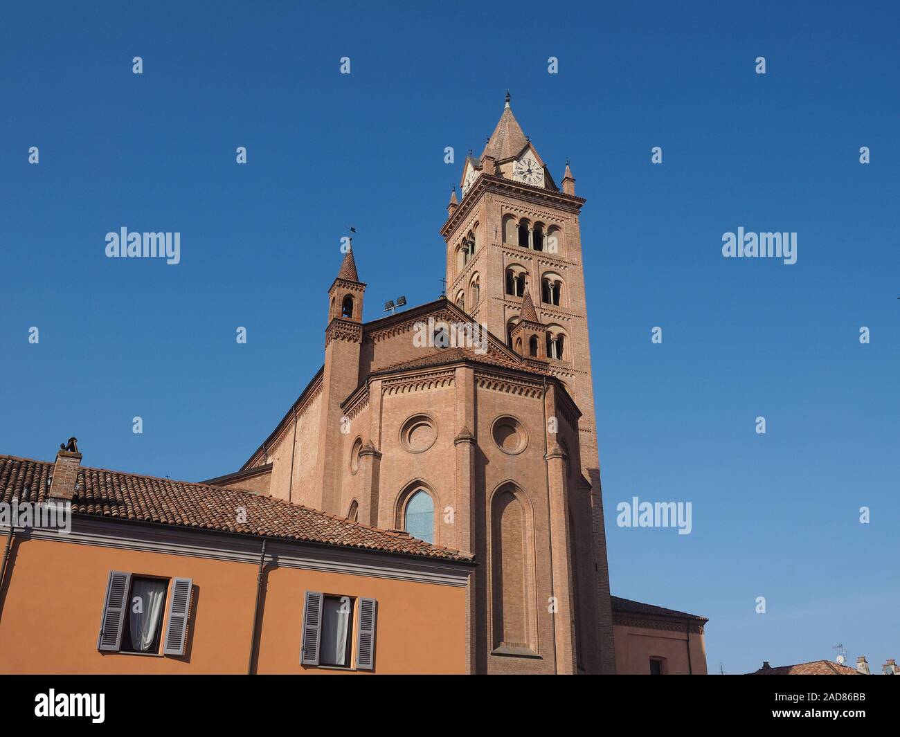 San Lorenzo Cathedral in Alba Stock Photo - Alamy