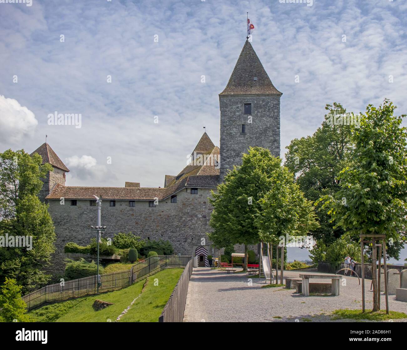 Castle Rapperswil, Switzerland Stock Photo - Alamy