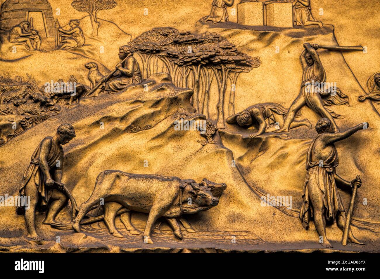 Florence, Paradise Gate Stock Photo - Alamy