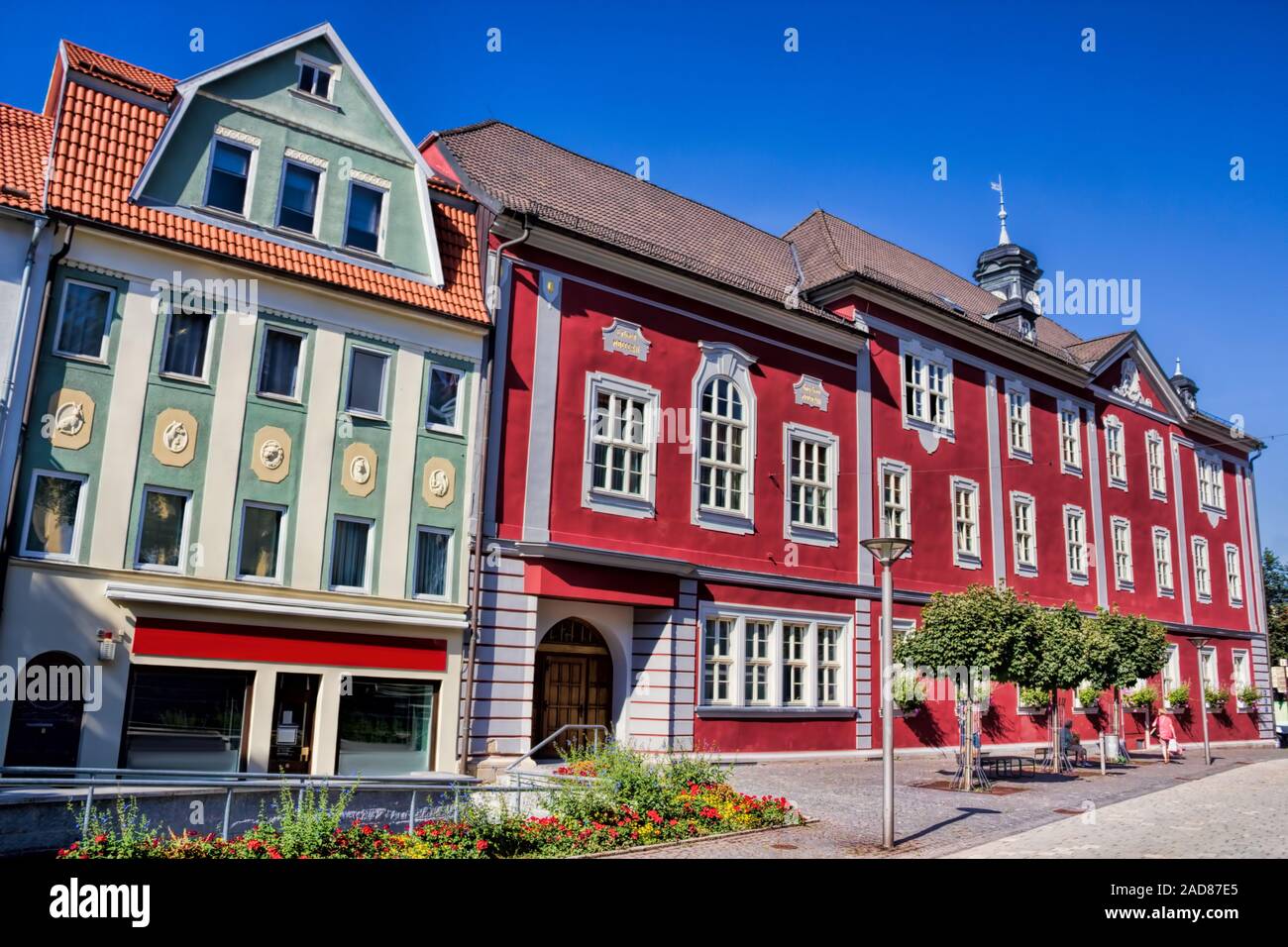Suhl, City Hall Stock Photo - Alamy