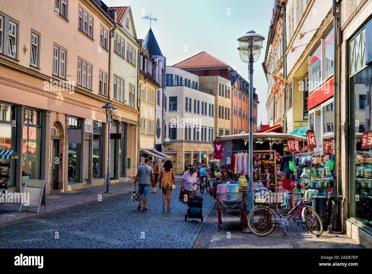 Gotha, city centre Stock Photo - Alamy