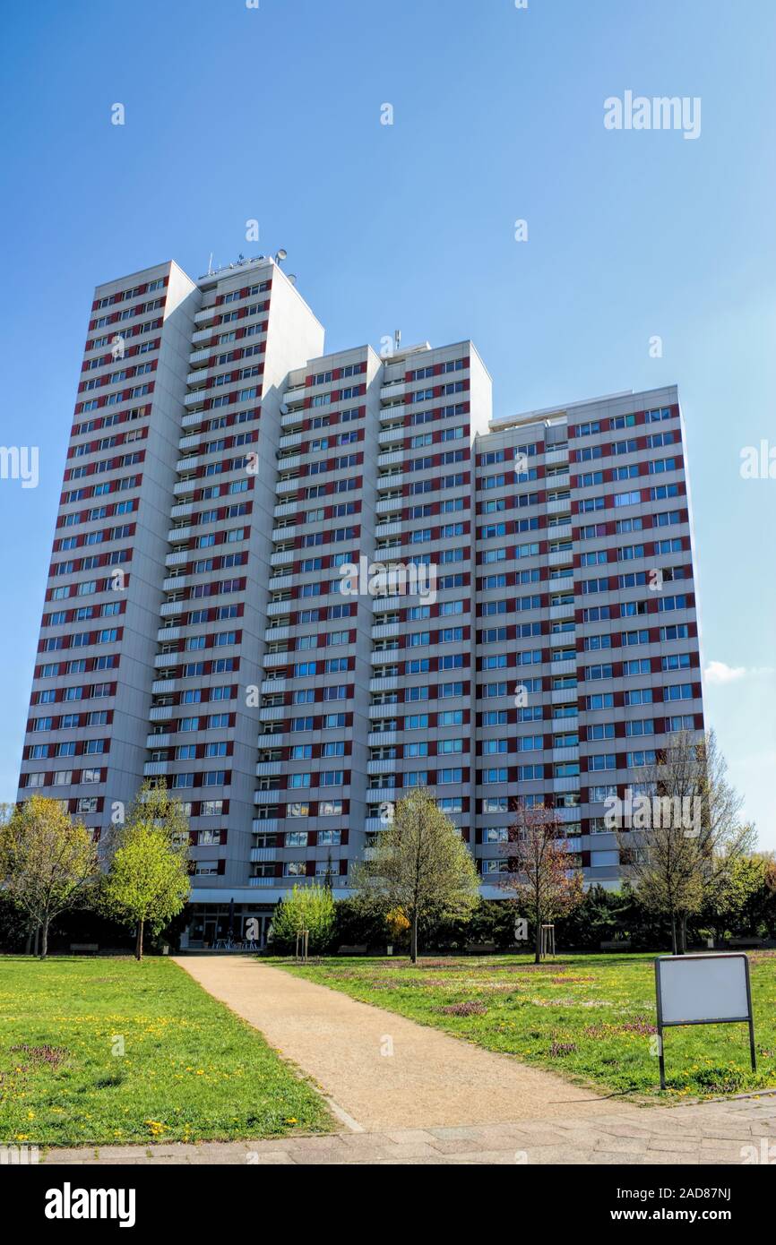 Berlin, high-rise complex Stock Photo - Alamy