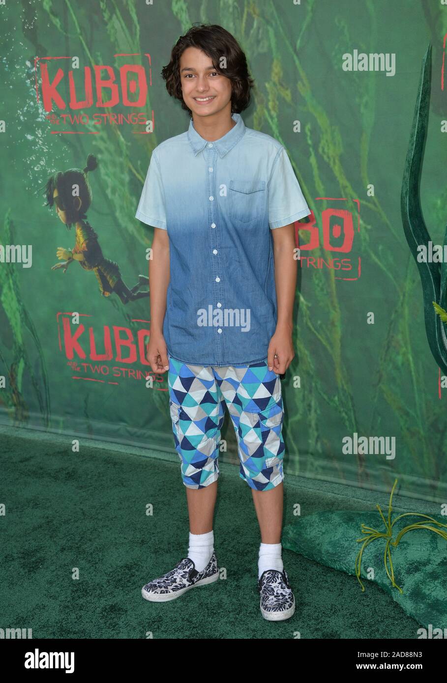 LOS ANGELES, CA. August 14, 2016: Actor Rio Mangini at the world ...