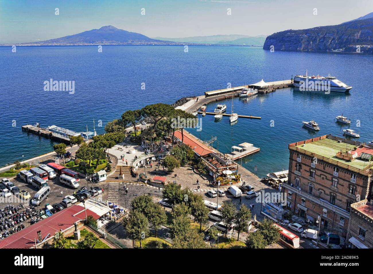 Port of Sorrento Stock Photo - Alamy