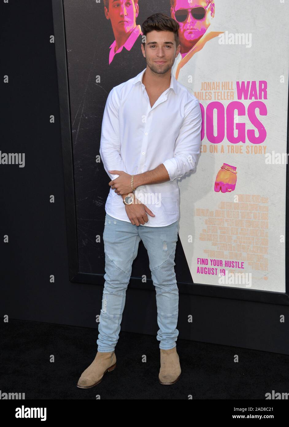 LOS ANGELES, CA. August 15, 2016: Rapper Jake Miller at the Los Angeles ...