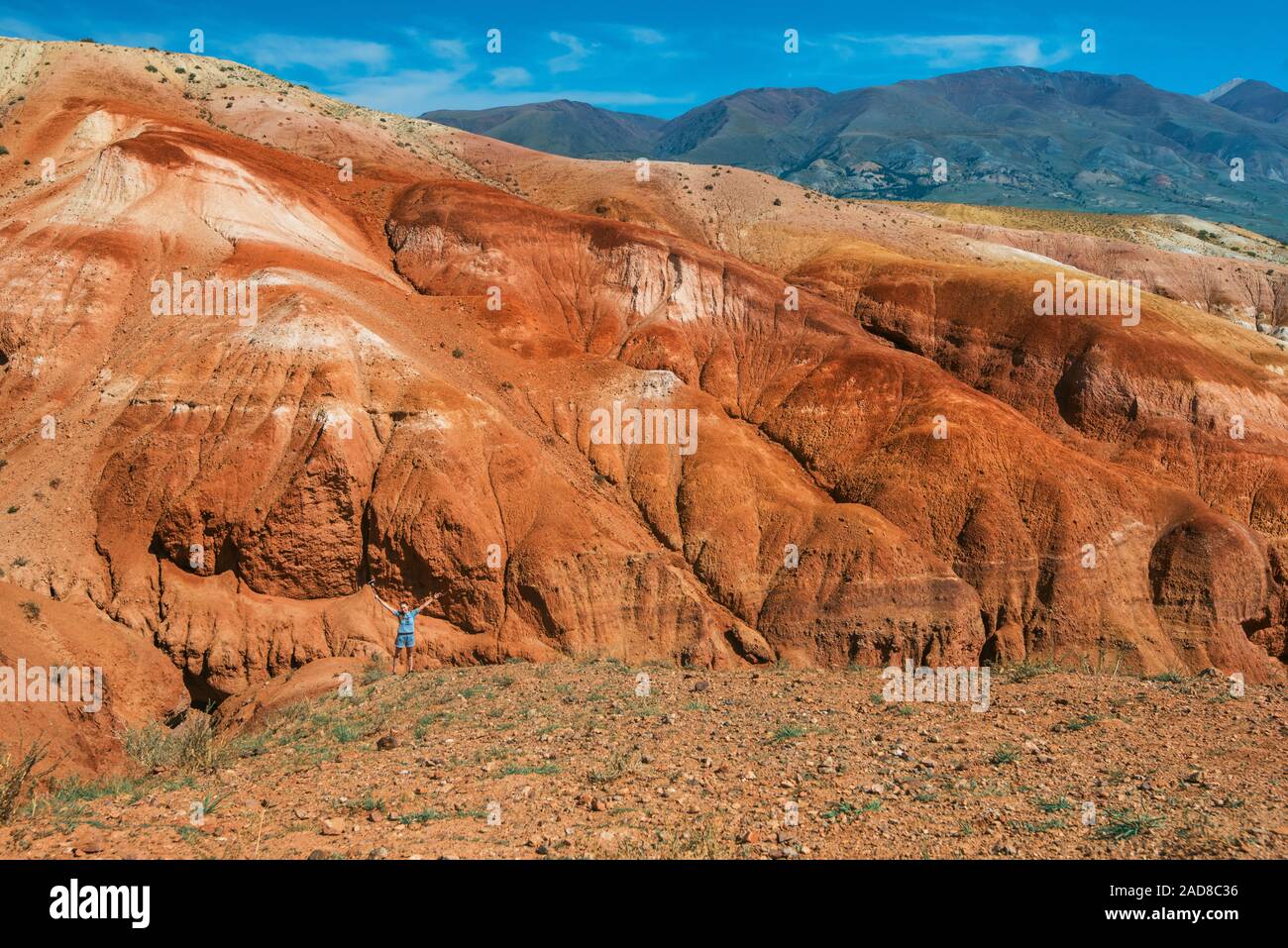 Valley of Mars landscapes Stock Photo - Alamy