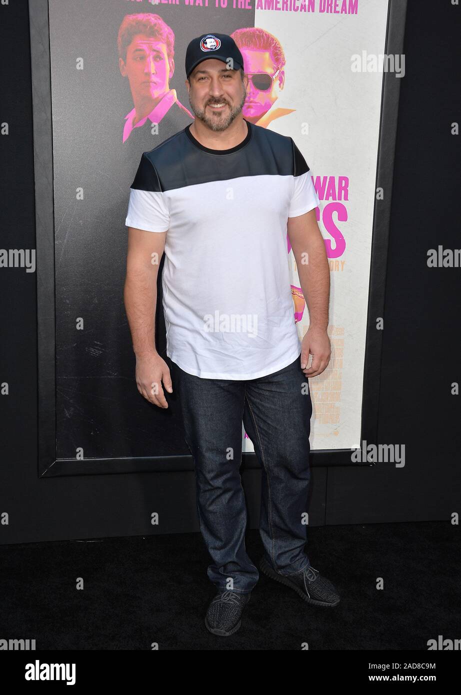LOS ANGELES, CA. August 15, 2016: Singer Joey Fatone at the Los Angeles ...