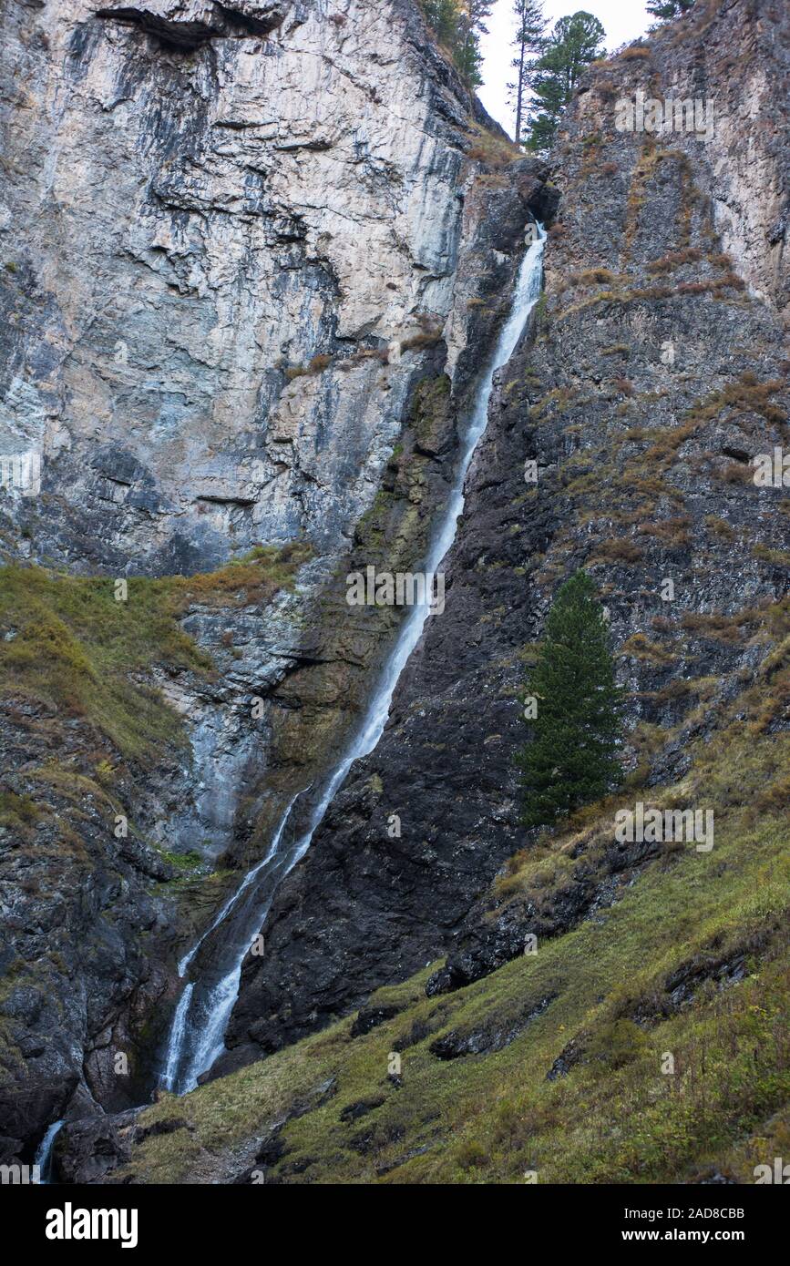 Waterfall on river Shinok Stock Photo - Alamy