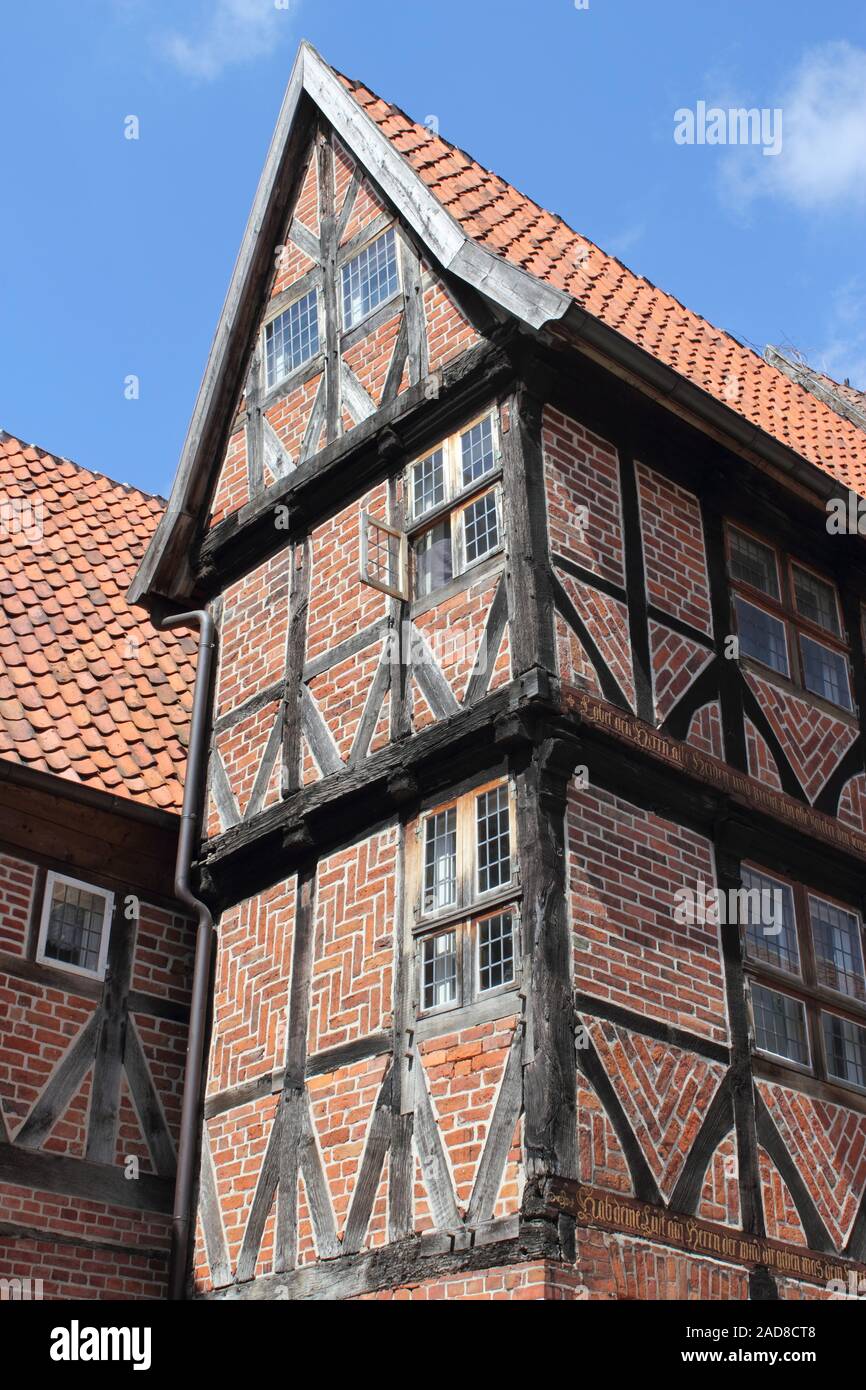 Historical half-timbered houses Stock Photo - Alamy