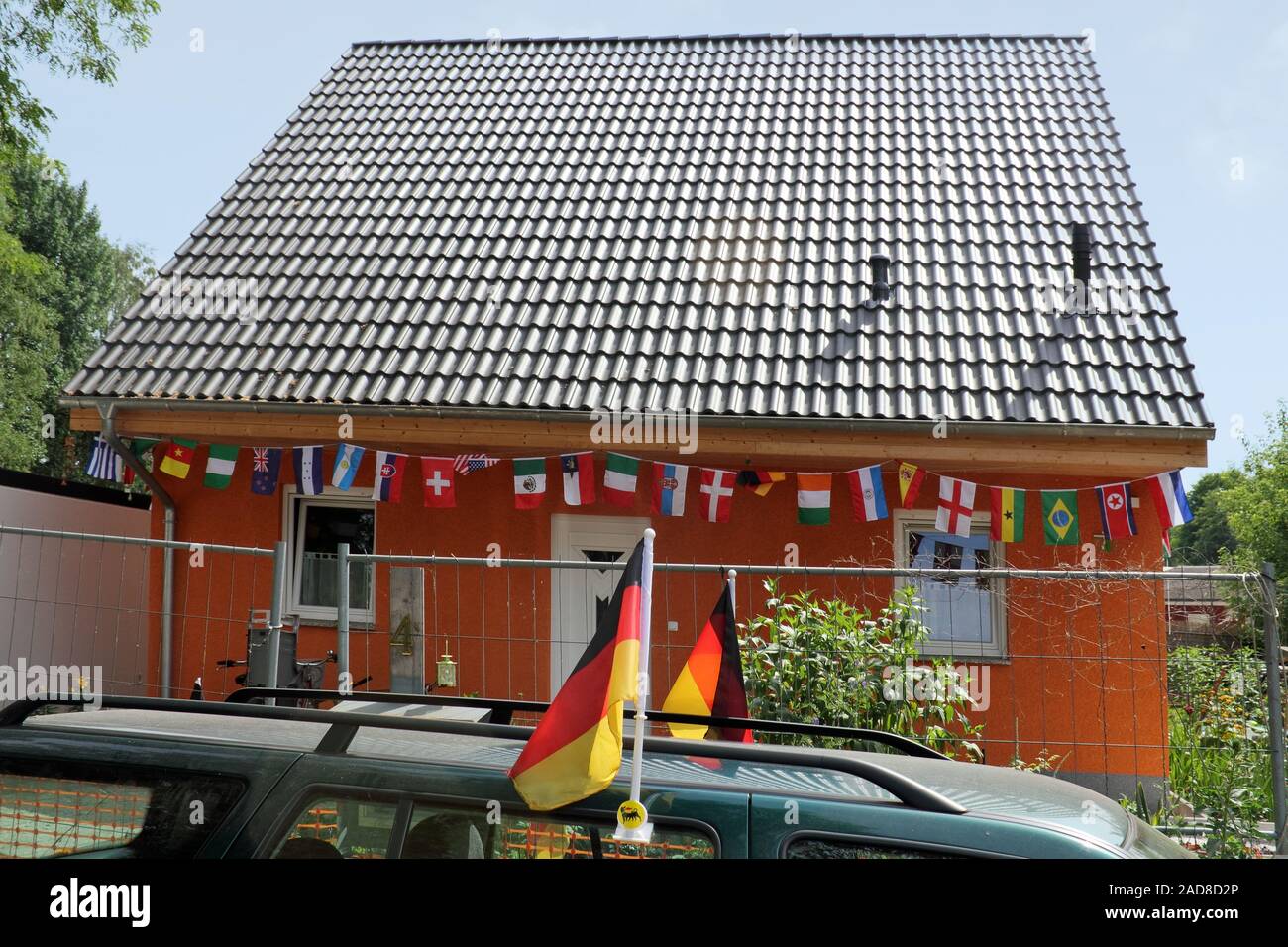 Living for the Football World Cup Stock Photo - Alamy