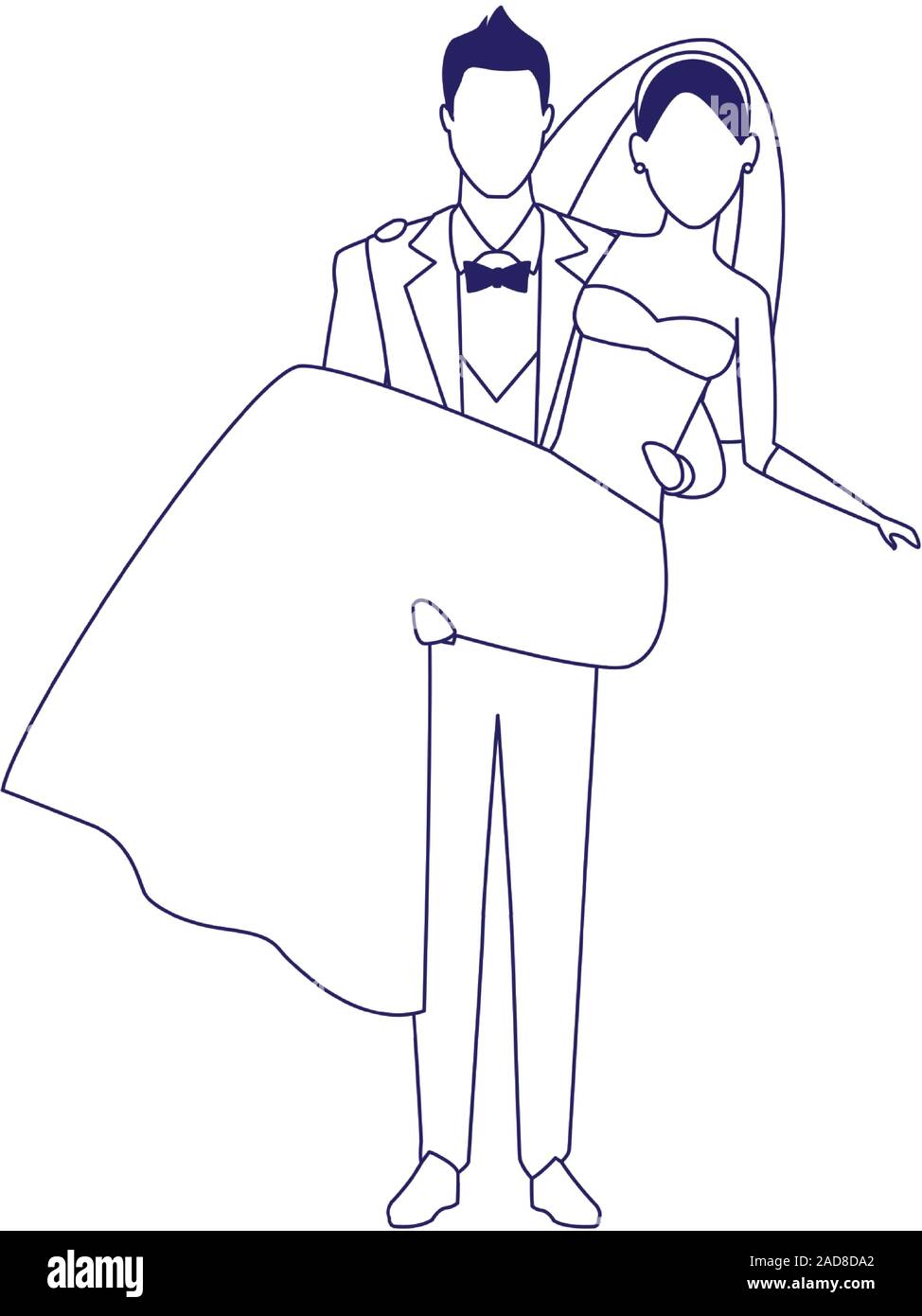 Carrying bride Cut Out Stock Images & Pictures - Alamy