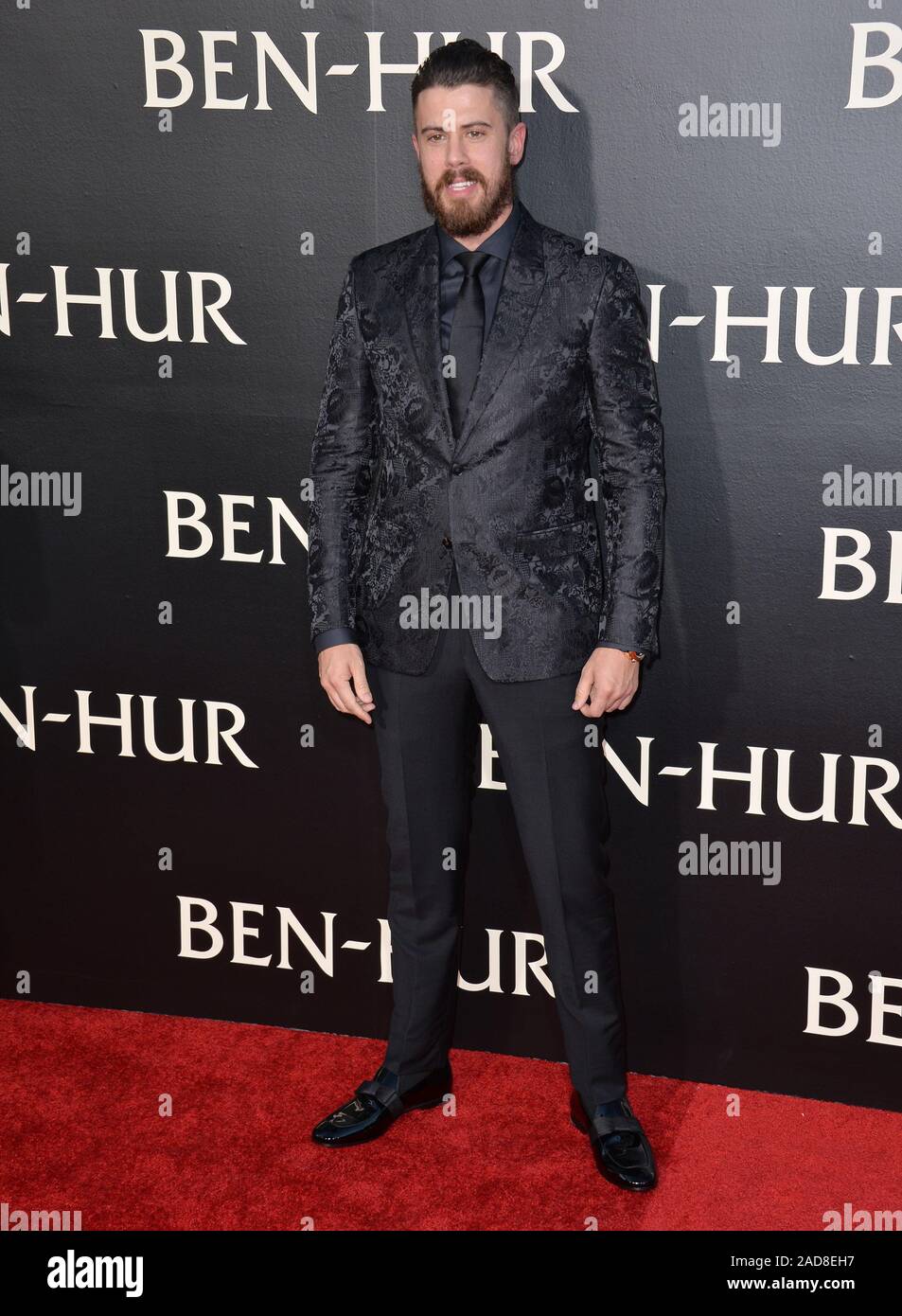 LOS ANGELES, CA. August 16, 2016: Actor Toby Kebbell at the Los Angeles ...