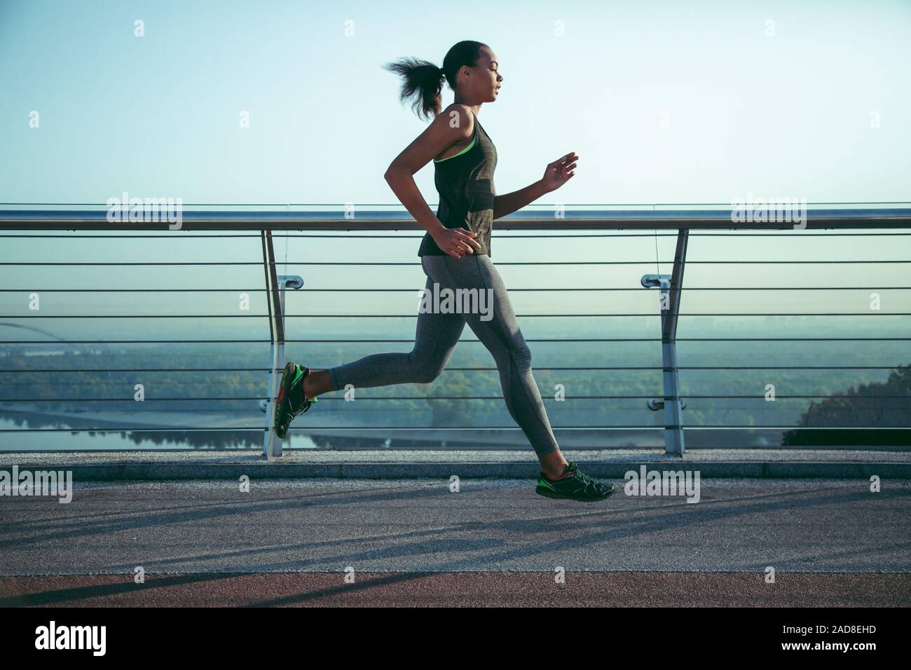 Keeping fit outside hi-res stock photography and images - Alamy