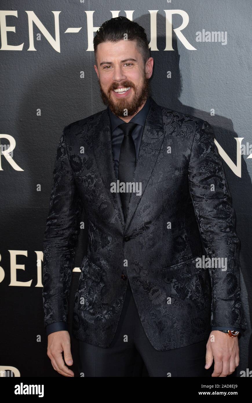 LOS ANGELES, CA. August 16, 2016: Actor Toby Kebbell at the Los Angeles ...