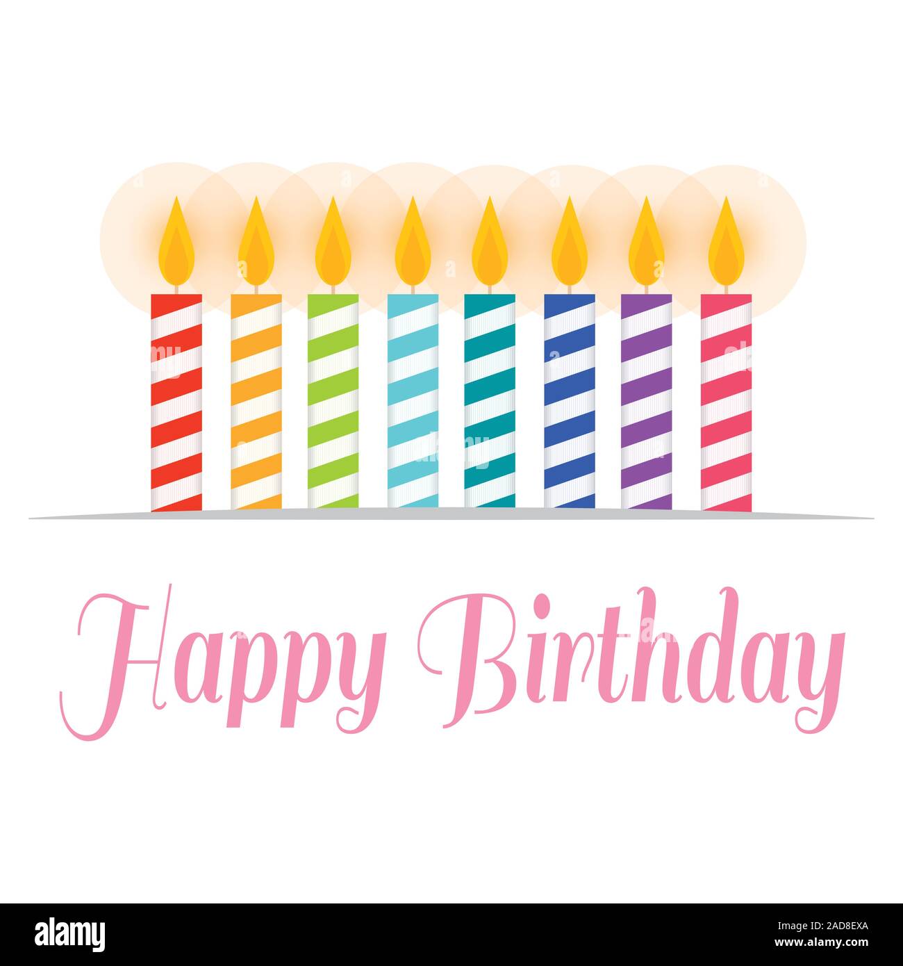 Birthday card illustration Stock Vector Image & Art - Alamy