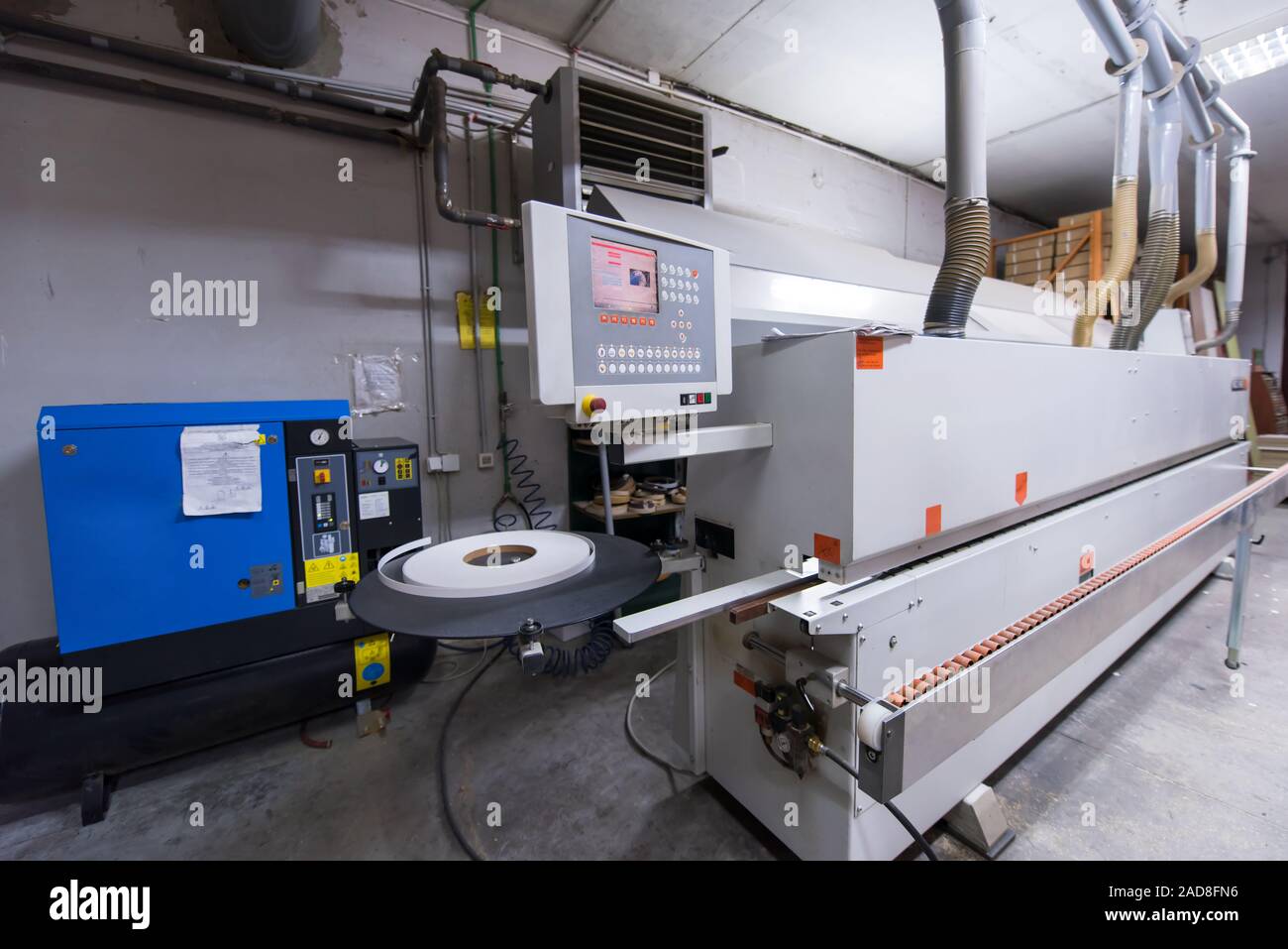 CNC wood cutting machine Stock Photo - Alamy