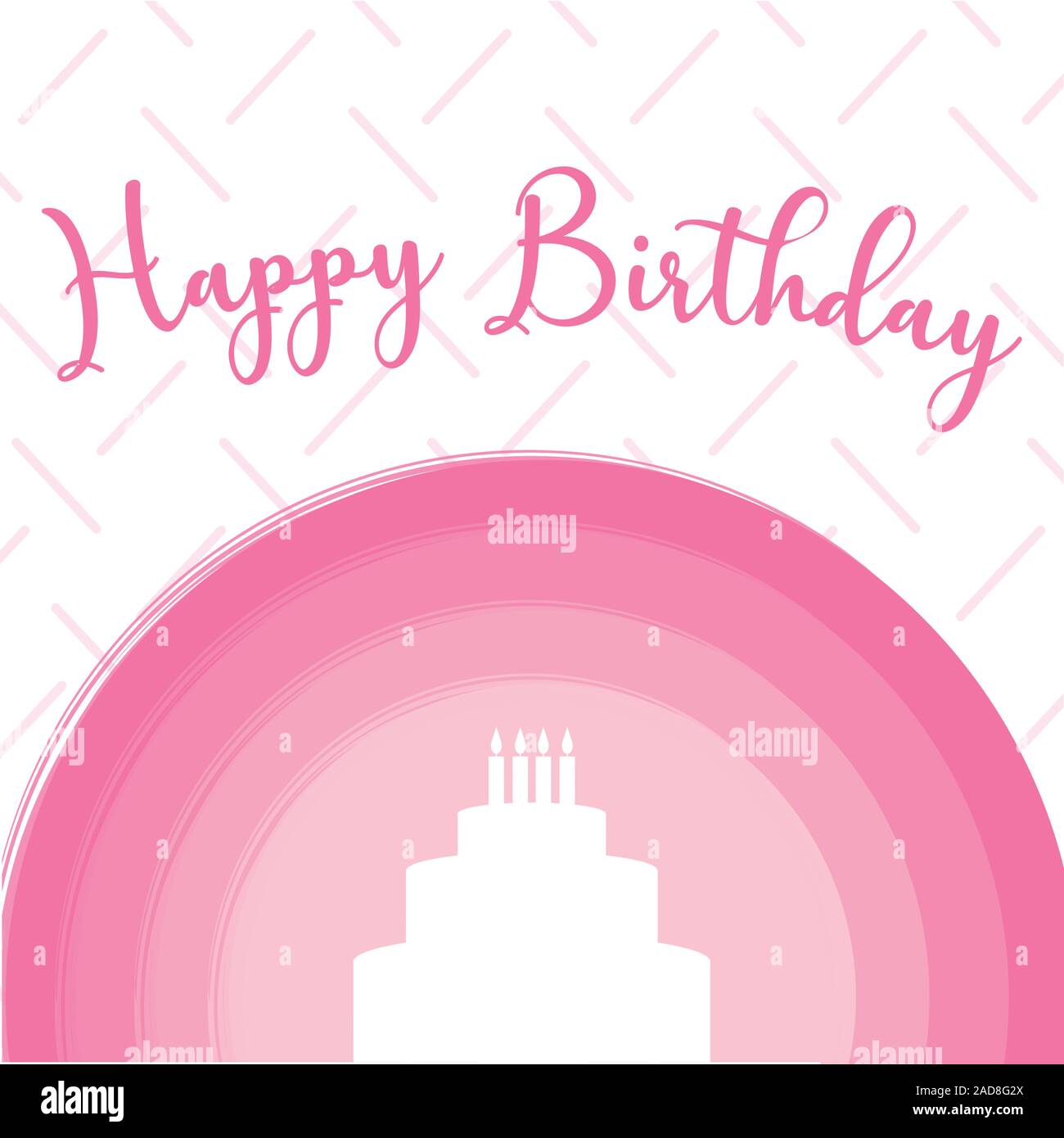 Birthday card illustration Stock Vector Image & Art - Alamy
