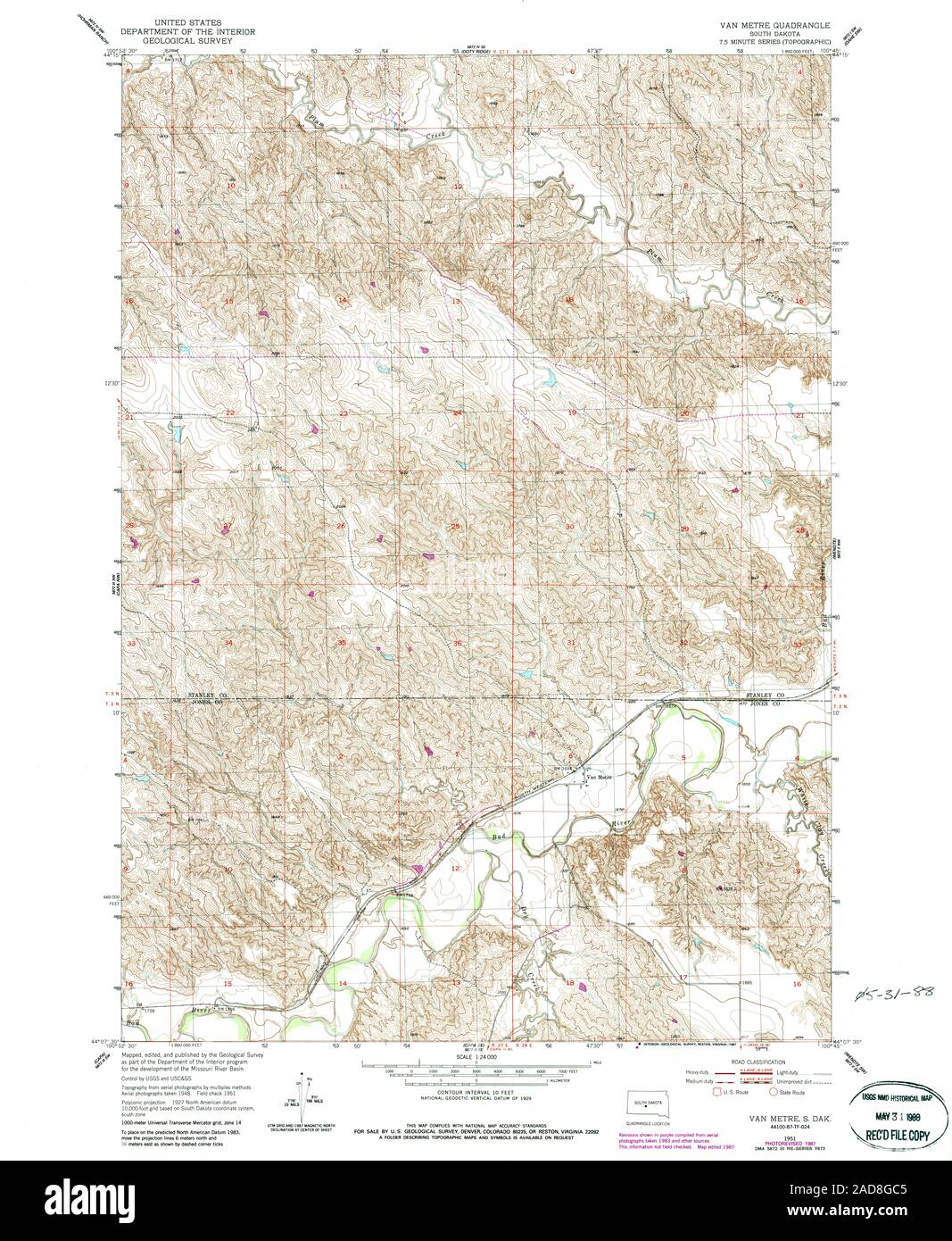 Van metre Cut Out Stock Images & Pictures - Alamy