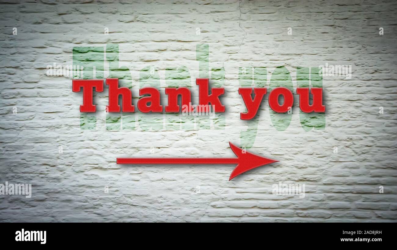 Street Sign Thank You Stock Photo - Alamy