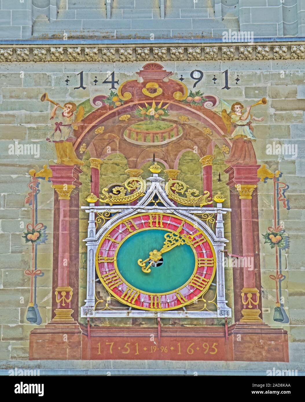 Angel clock tower hi-res stock photography and images - Alamy