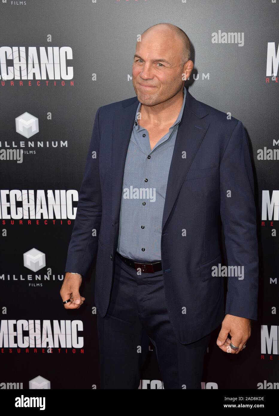 LOS ANGELES, CA. August 22, 2016: Actor Randy Couture at the Los ...