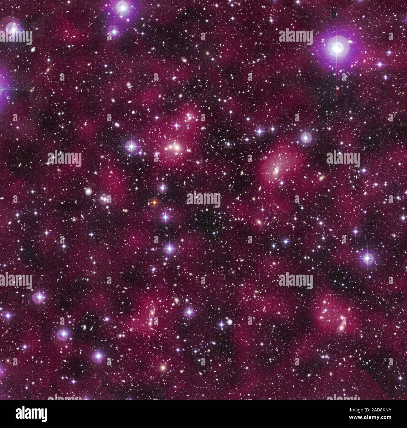 Supercluster map hi-res stock photography and images - Alamy