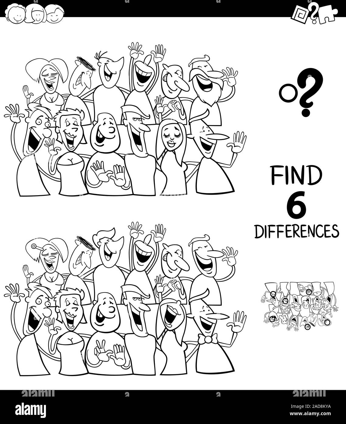 Happy search Black and White Stock Photos & Images - Alamy