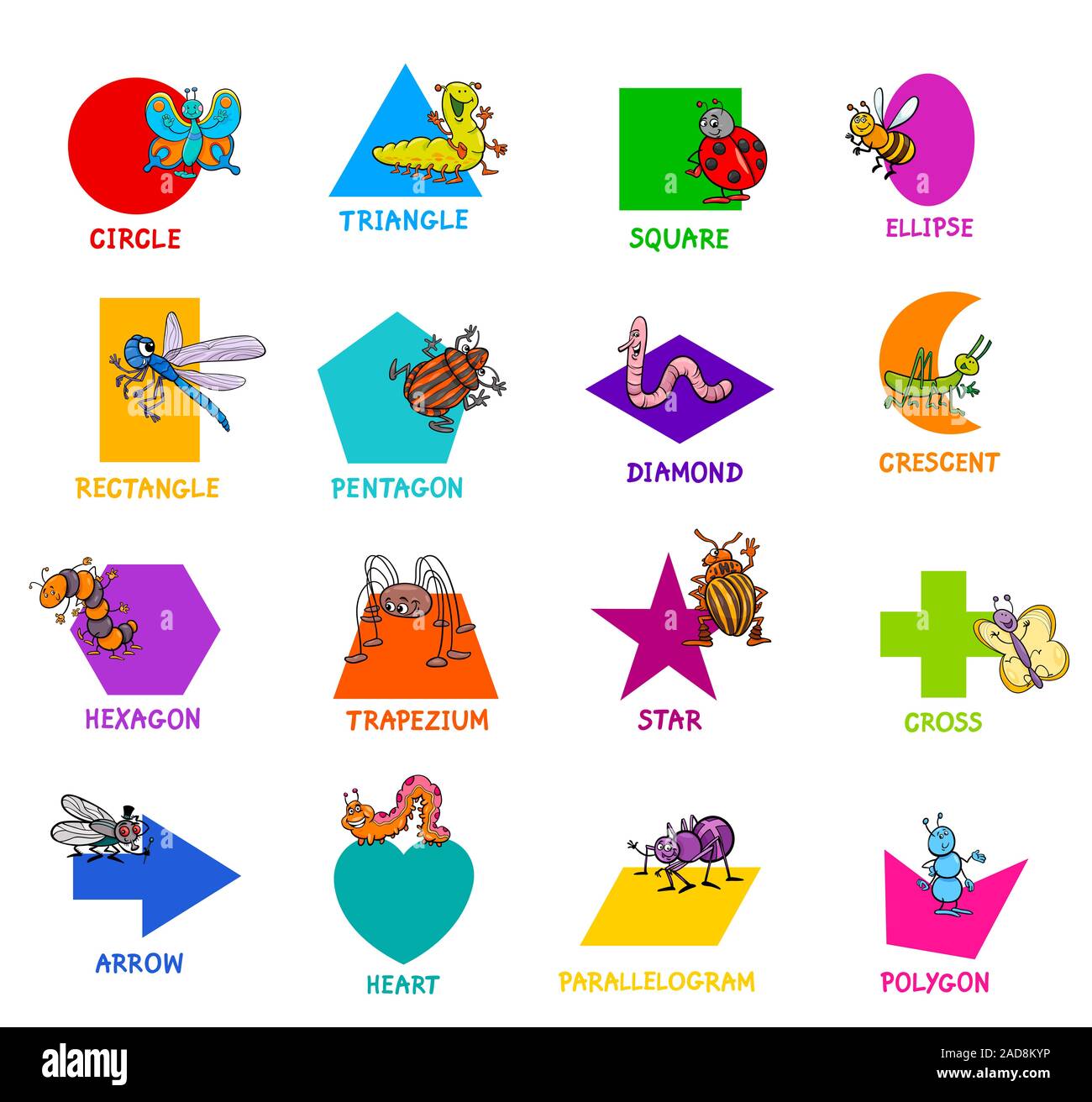 Ellipse shapes for kids hi-res stock photography and images - Alamy