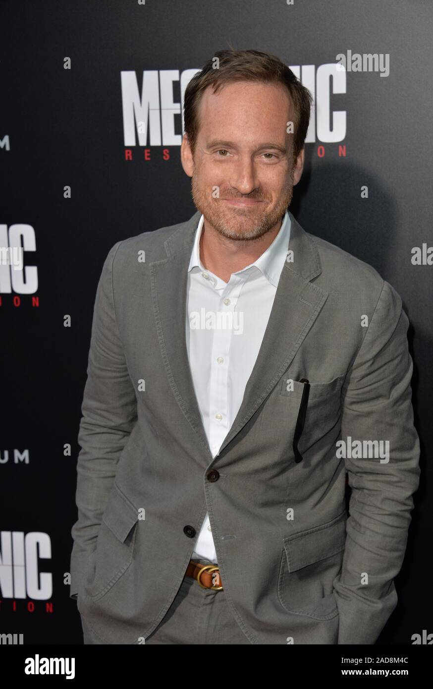 LOS ANGELES, CA. August 22, 2016: Screenwriter Tony Mosha at the Los ...