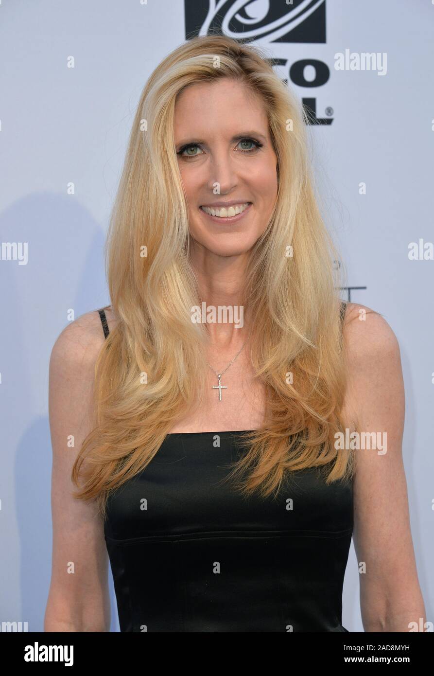 LOS ANGELES, CA. August 27, 2016: American conservative commentator Ann ...
