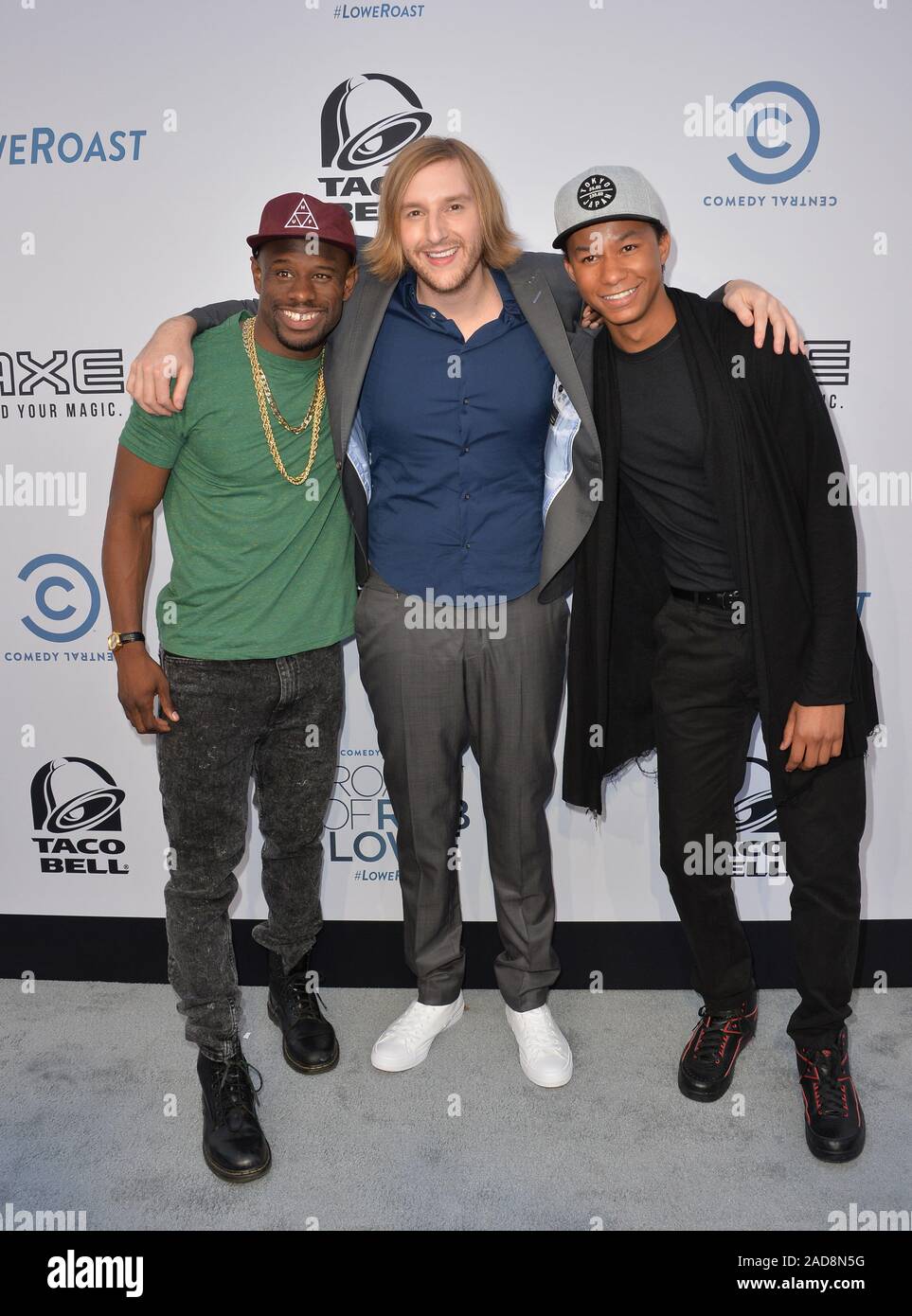 LOS ANGELES, CA. August 27, 2016: Comedy group The Wave - Jamar ...