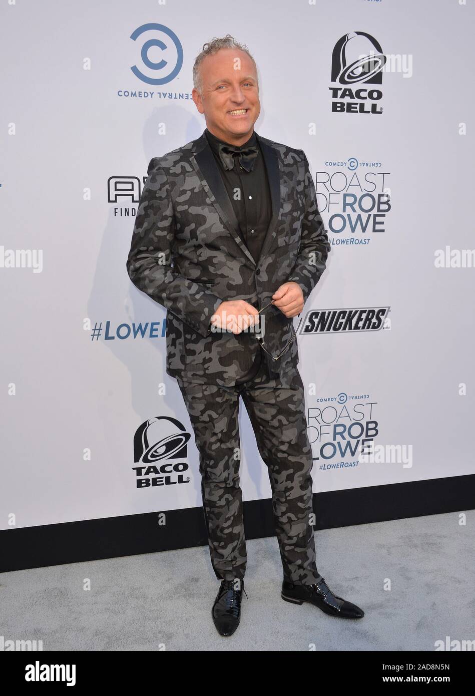 LOS ANGELES, CA. August 27, 2016: Dutch presenter Gordon Heuckeroth at ...