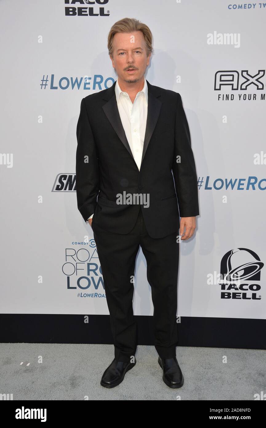 LOS ANGELES, CA. August 27, 2016: Actor David Spade at the Comedy ...