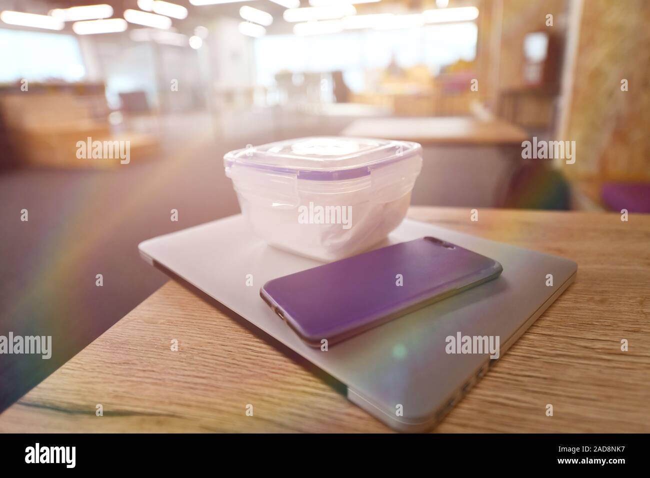 break time in Modern Office Stock Photo - Alamy