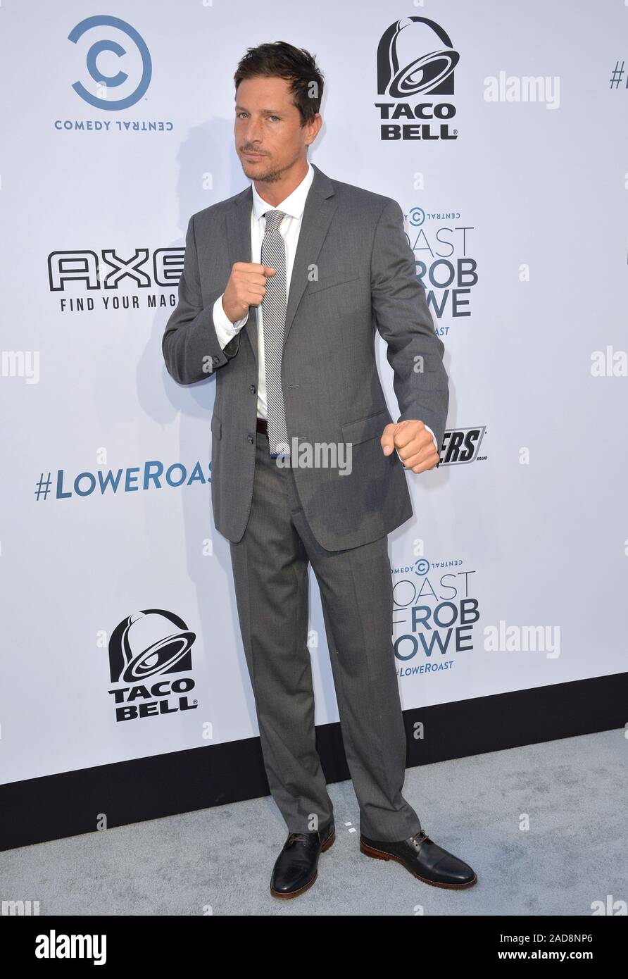 LOS ANGELES, CA. August 27, 2016: Actor Simon Rex at the Comedy Central ...