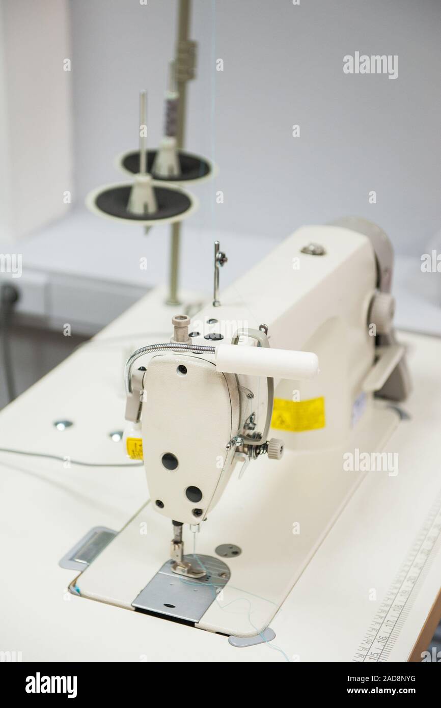 Industrial sewing machine Stock Photo - Alamy