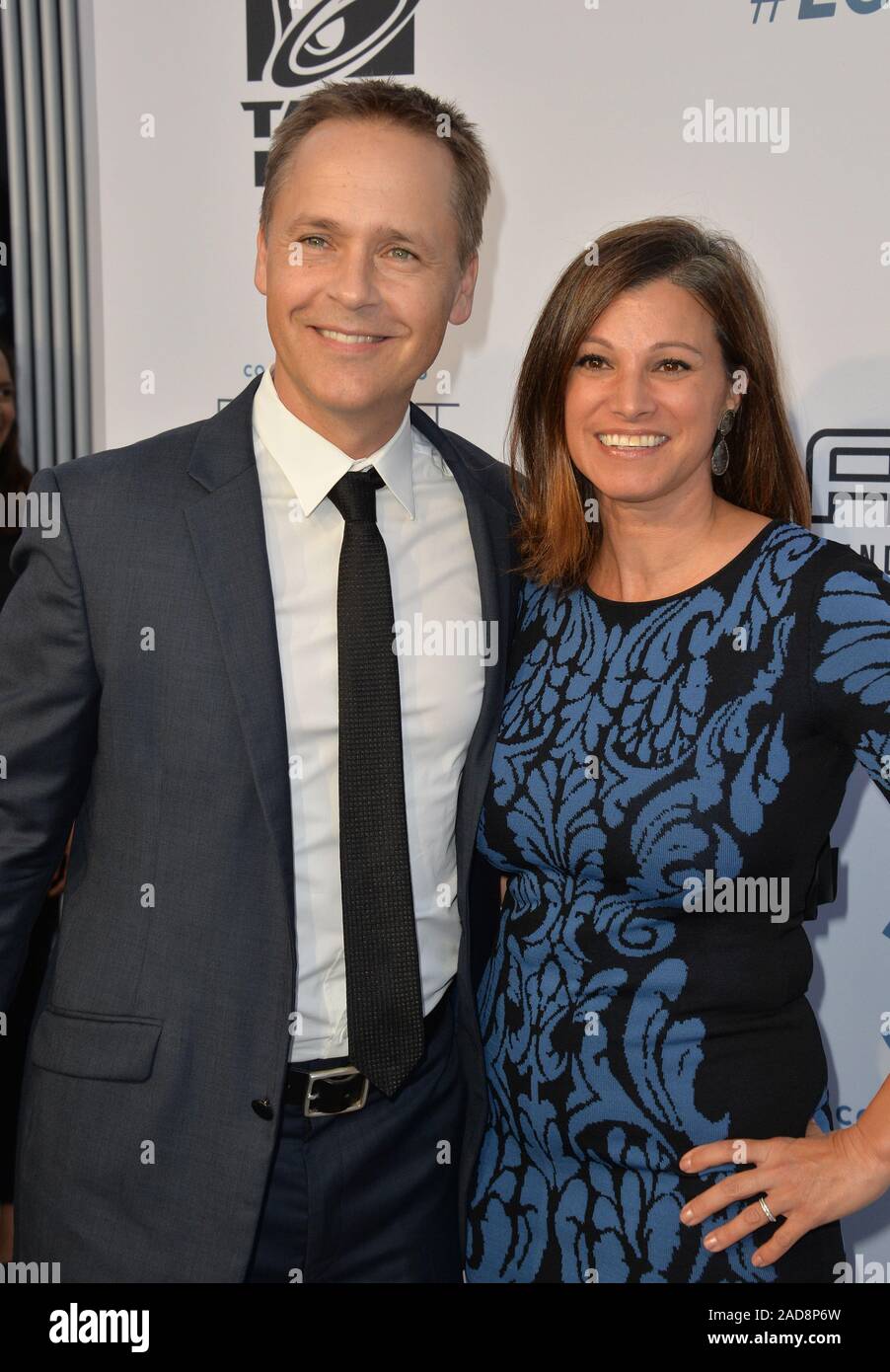 LOS ANGELES, CA. August 27, 2016: Actor Chad Lowe & wife Kim Painter at ...