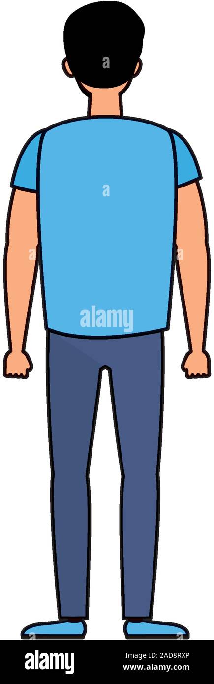 Male back skin Stock Vector Images - Alamy