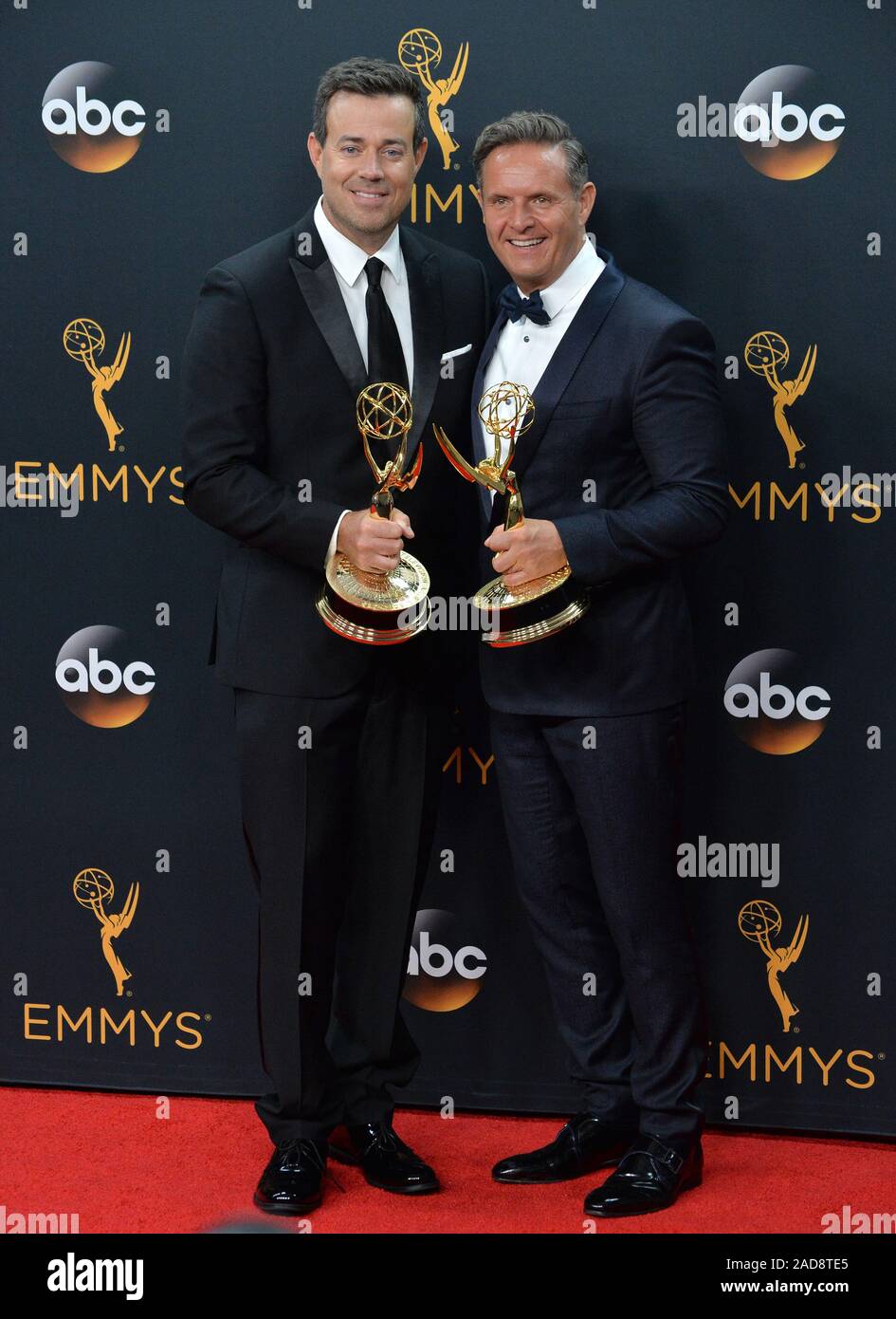 LOS ANGELES, CA. September 18, 2016: TV host Carson Daly & producer ...